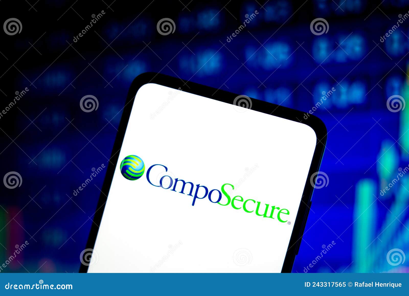 March 14, 2022, Brazil. in this Photo Illustration, the CompoSecure ...