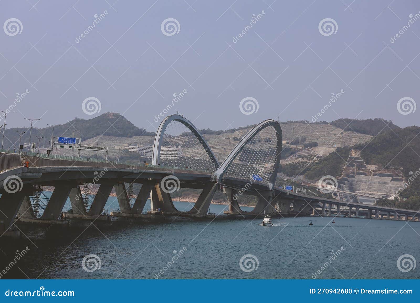 March 3 2023 Cross Bay Link at TKO Bay Hong Kong Editorial Image ...