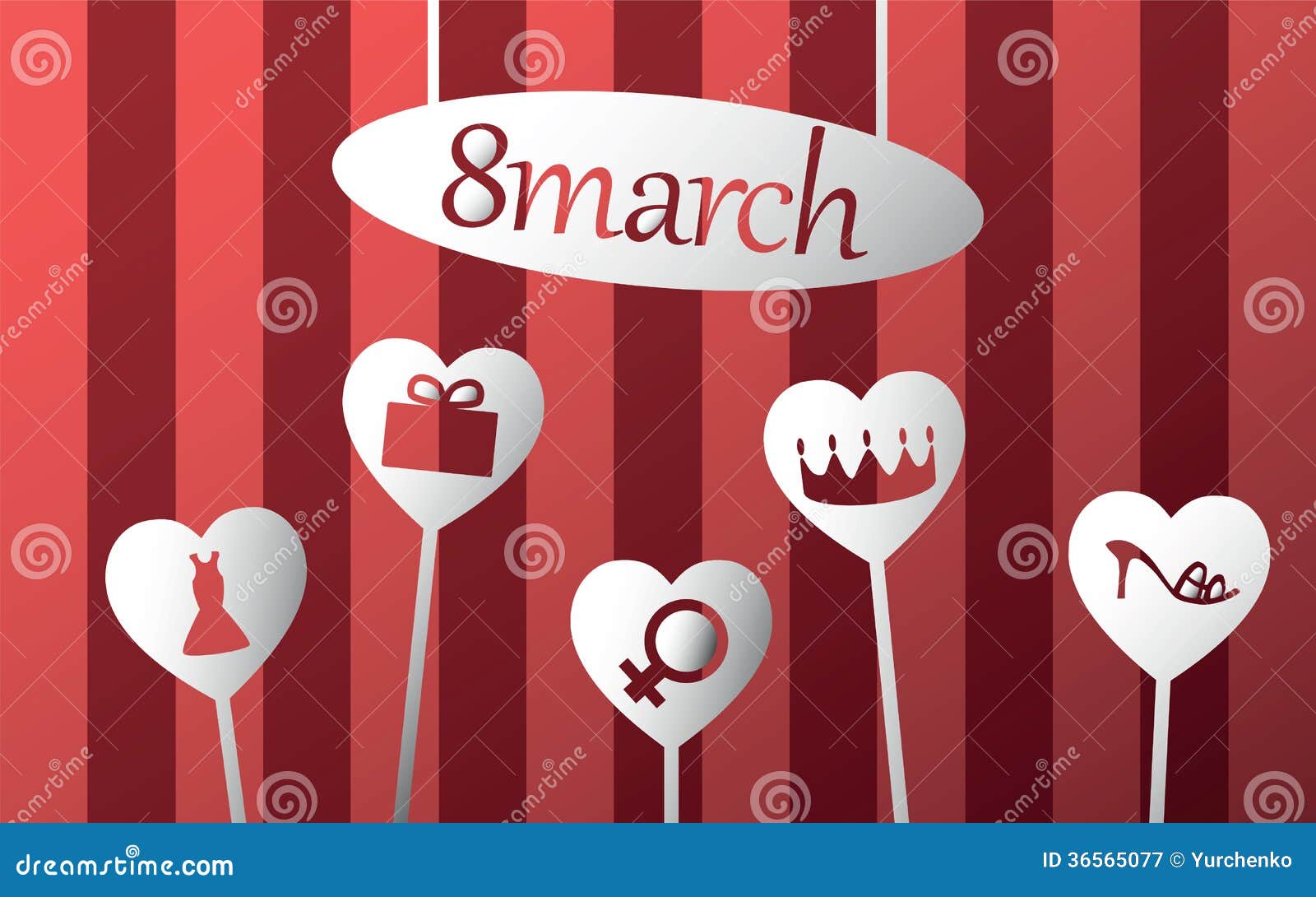 8 march stock vector. Illustration of woman, celebration - 36565077