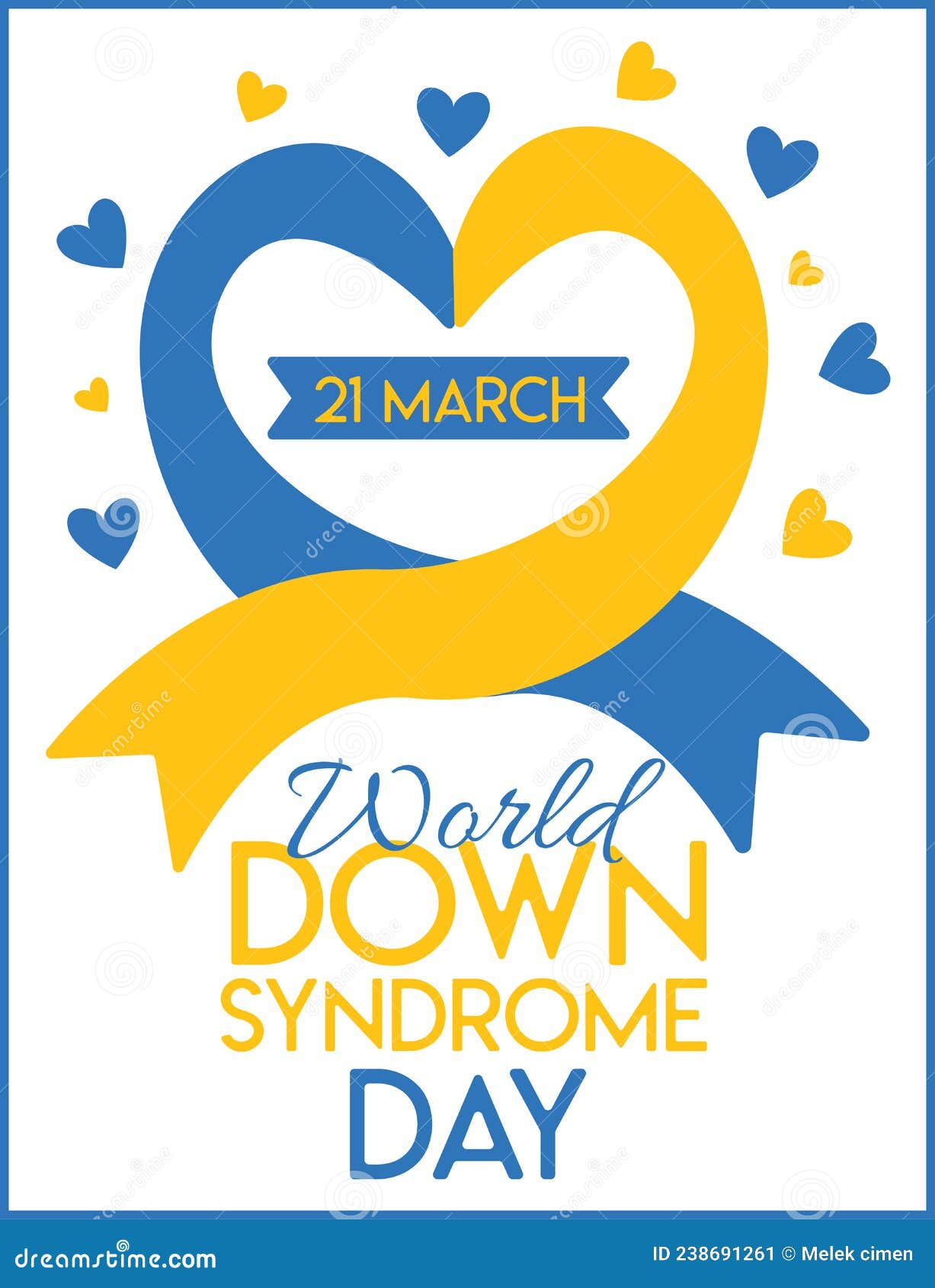 21 march down syndrome day stock vector. Illustration of health - 238691261