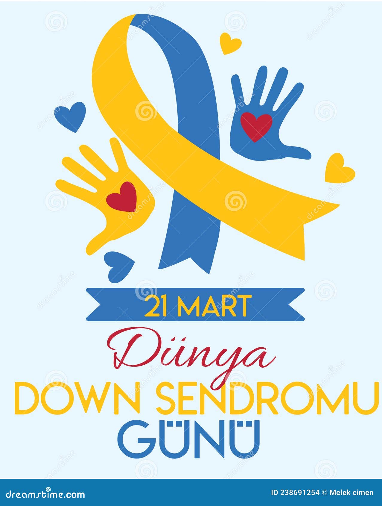 21 March Down Syndrome Day Turkish: 21 Mart Down Sendromu Gunu Cartoon ...