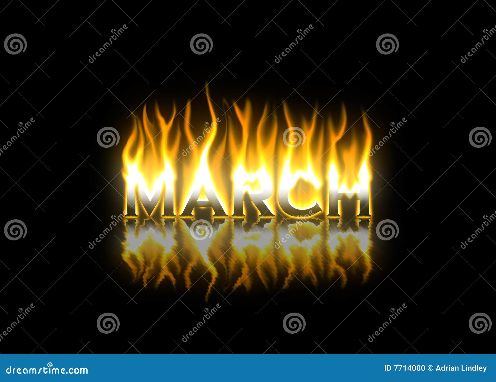 March on Fire stock illustration. Illustration of warmth - 7714000