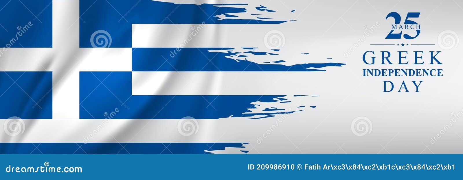 25 March Independence Day of Greece. the Greek Flag. Vector ... 25 March Independence Day of Greece. the Greek Flag. Vector ...