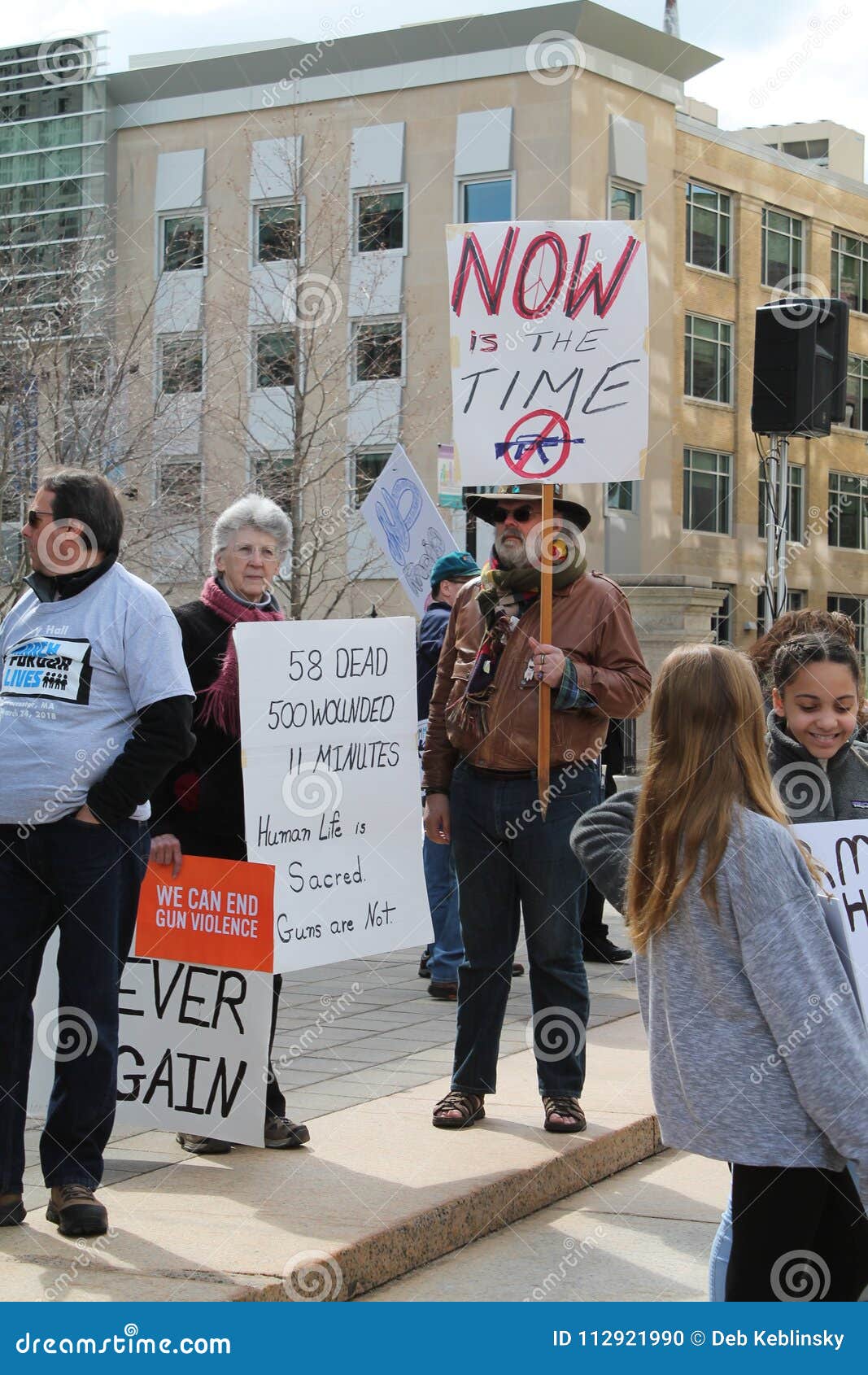 March For Our Lives Rally Worcester Ma March 2018 Editorial Image