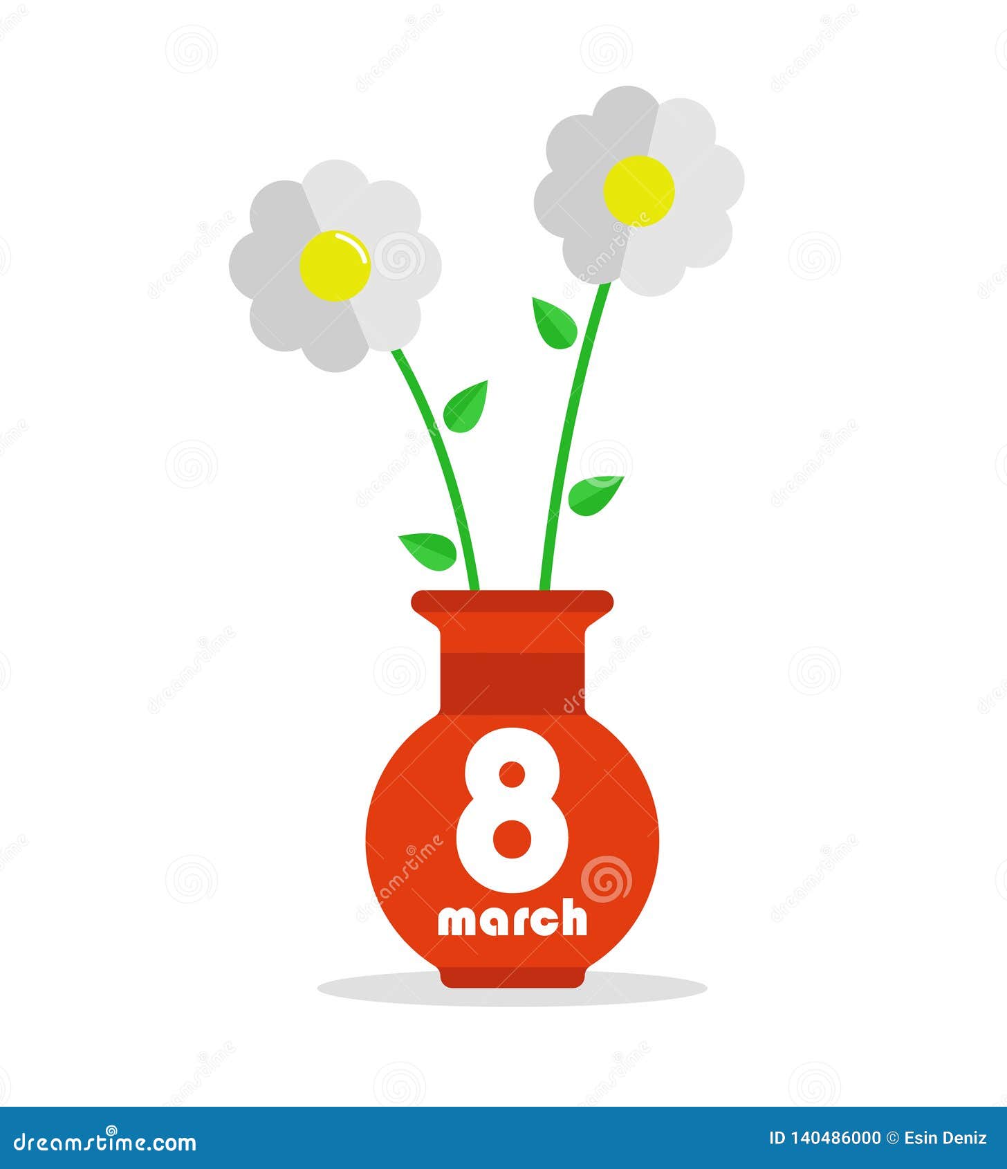 March 8th, World of Woman`s Day Draw Stock Illustration - Illustration ...