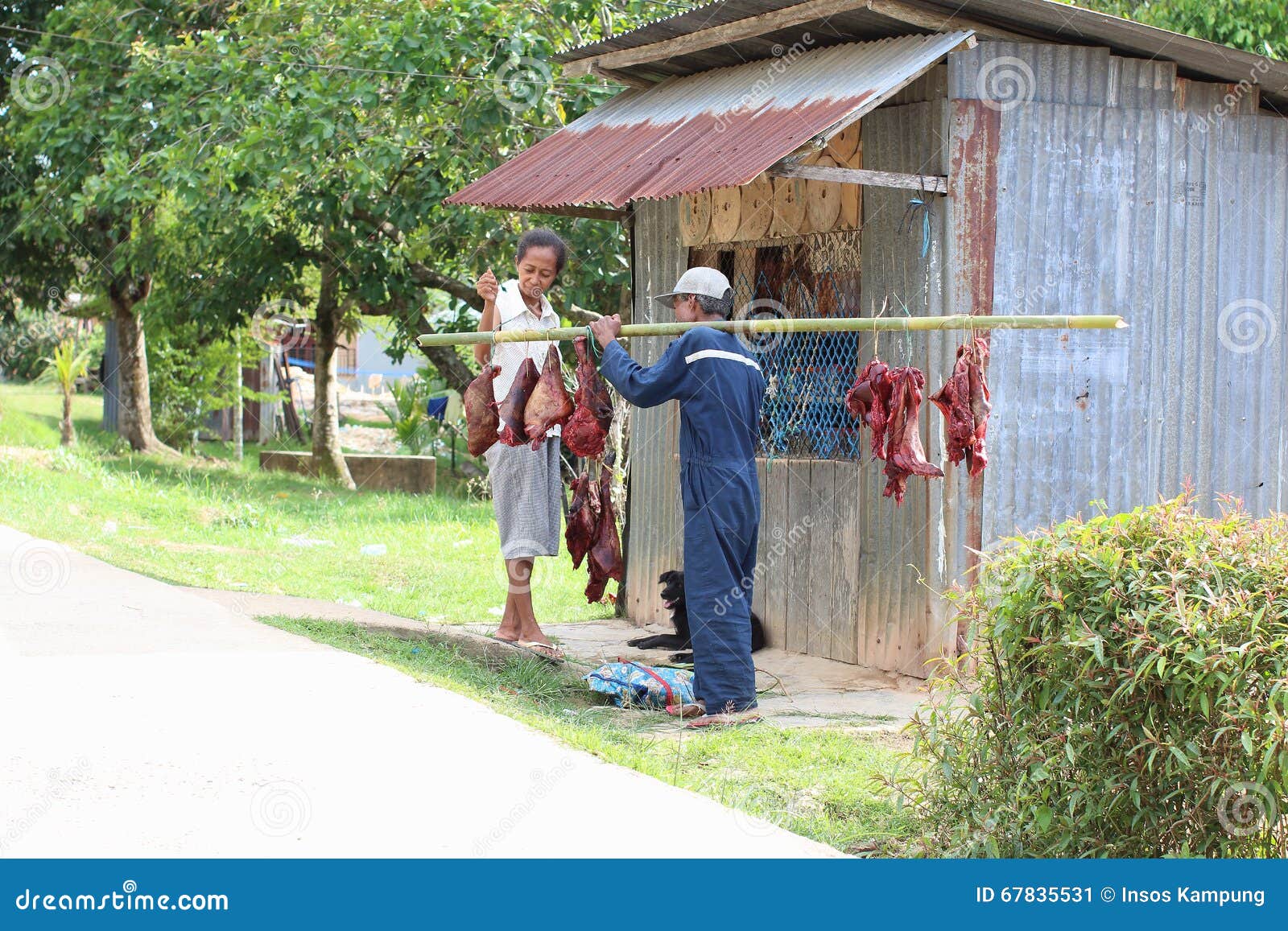 Marchand Ambulant De Rue De Sanglier Photo éditorial - Image du bien ...