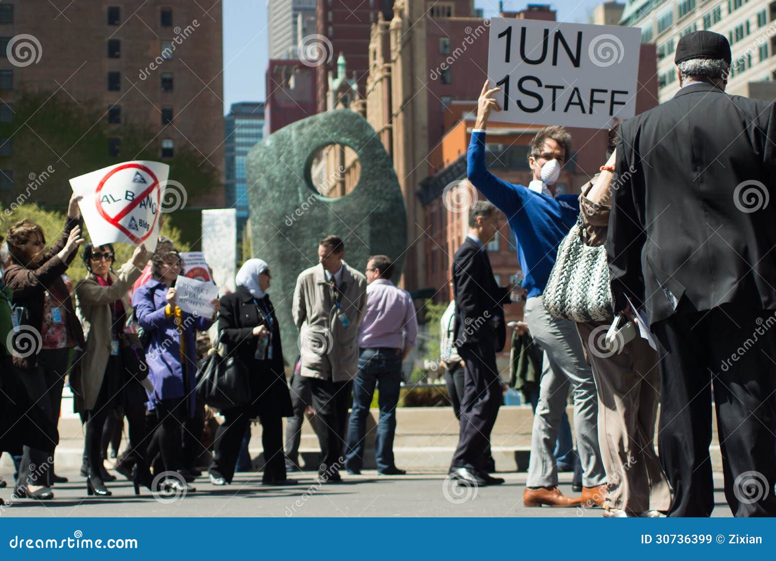 Marched in protest editorial stock image. Image of working - 30736399
