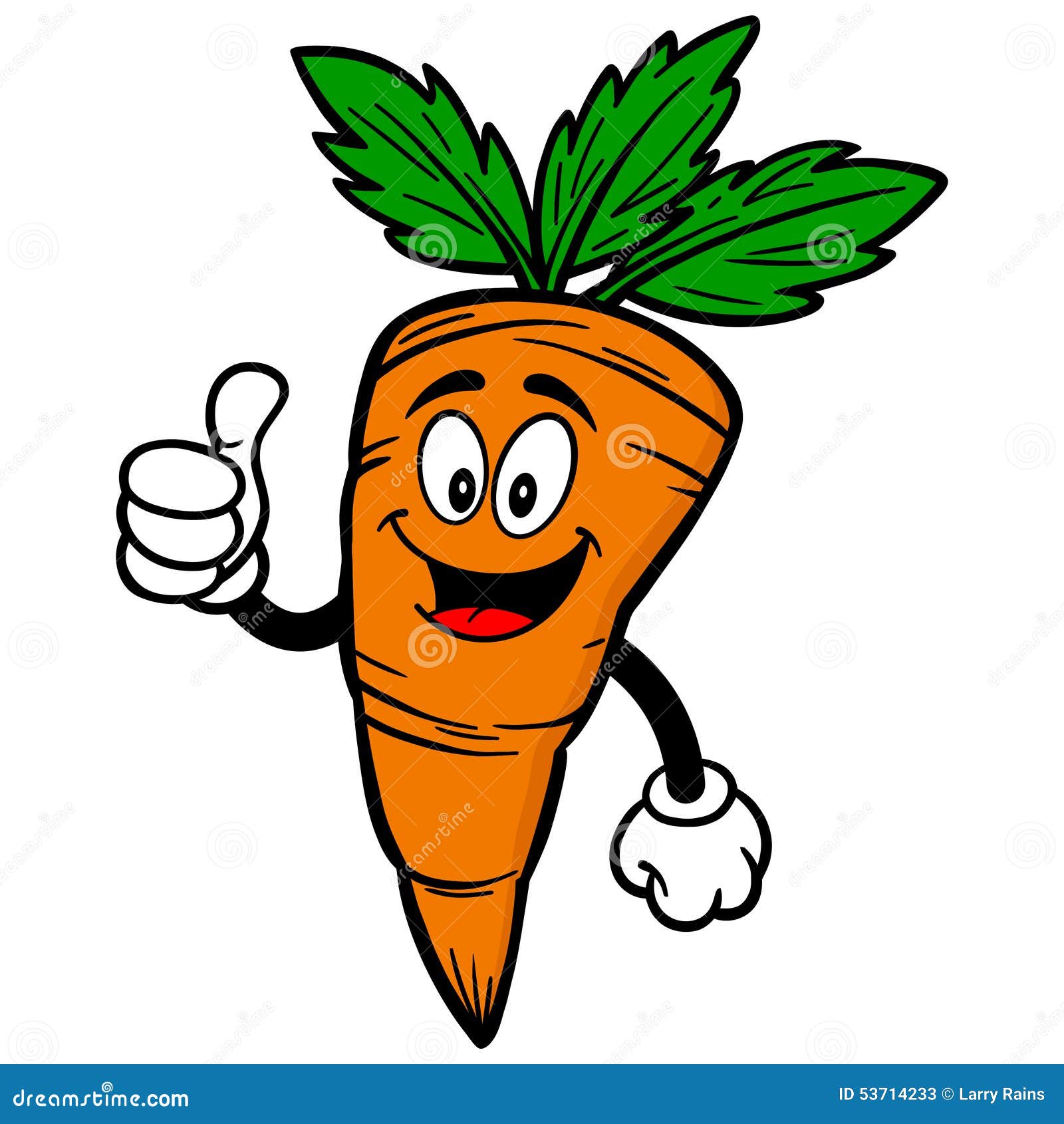 Marchewka z aprobatami ilustracja wektor. Ilustracja złożonej z zdrowy ...