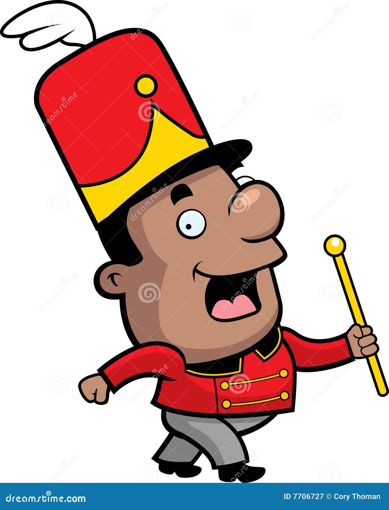 Marching Band stock vector. Illustration of march, band - 7706727