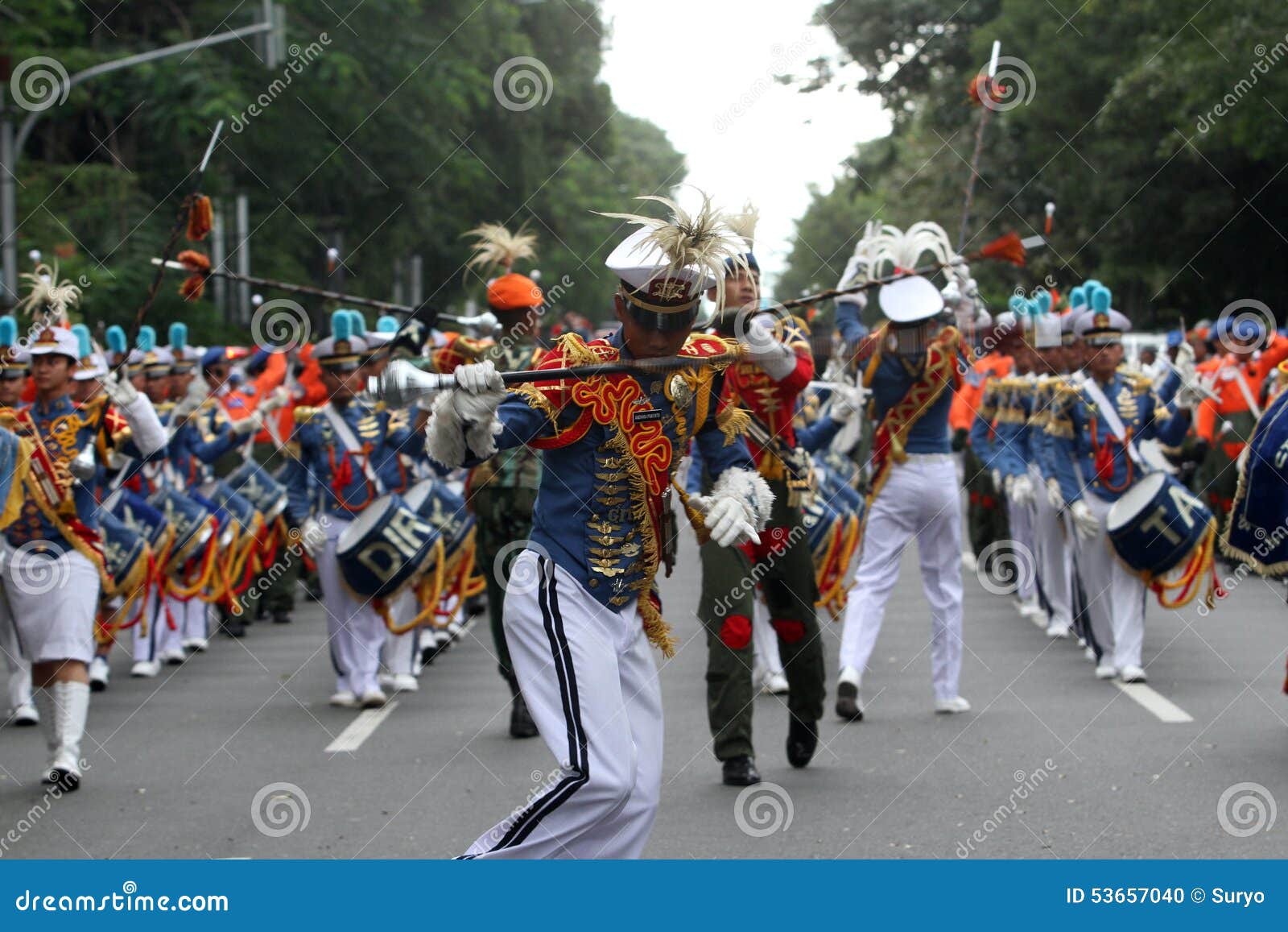 Marching band editorial image. Image of force, academy - 53657040