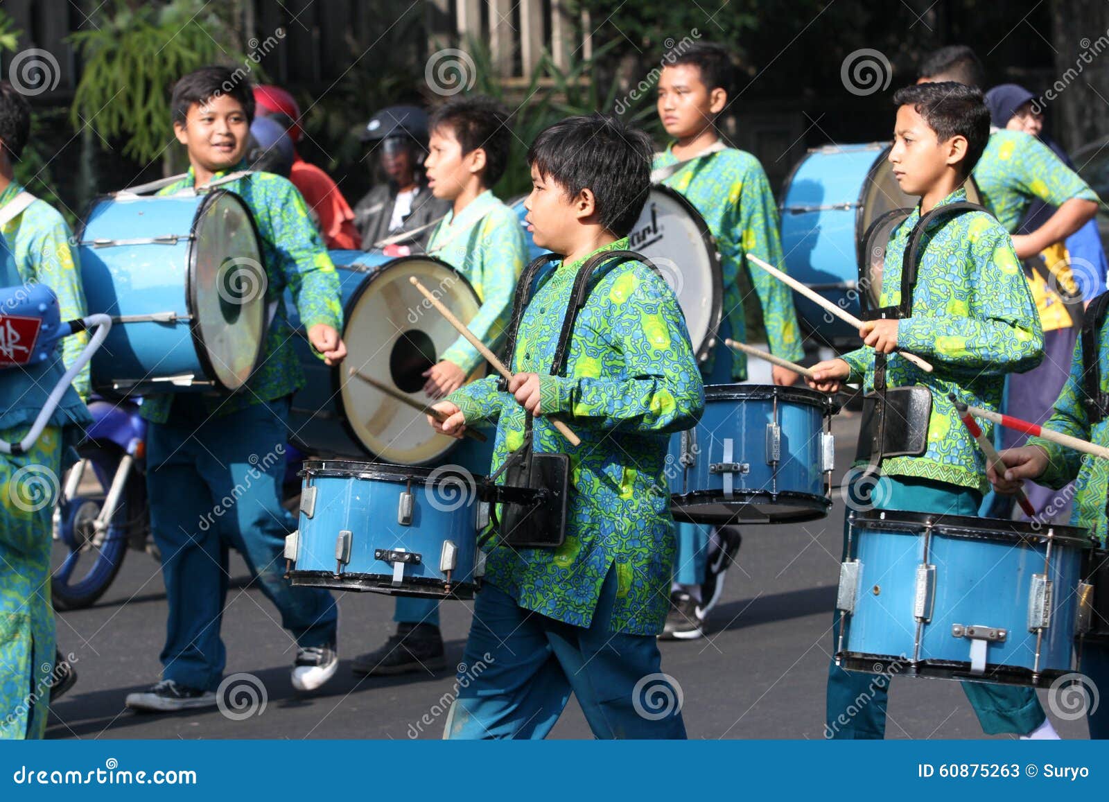 Marching band editorial stock photo. Image of practicing - 60875263