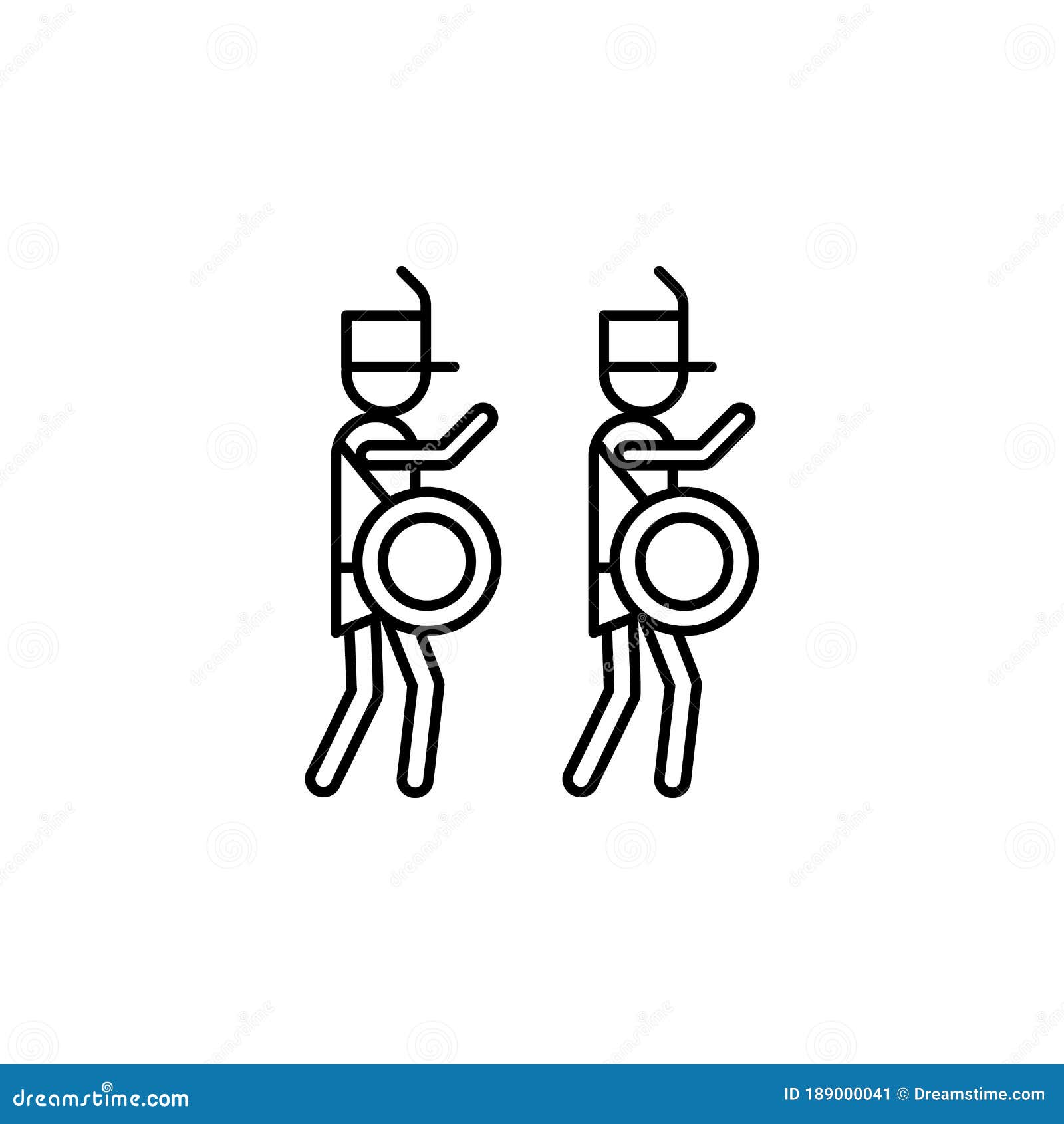 Marching Band Drums Stock Illustrations – 66 Marching Band Drums Stock ...