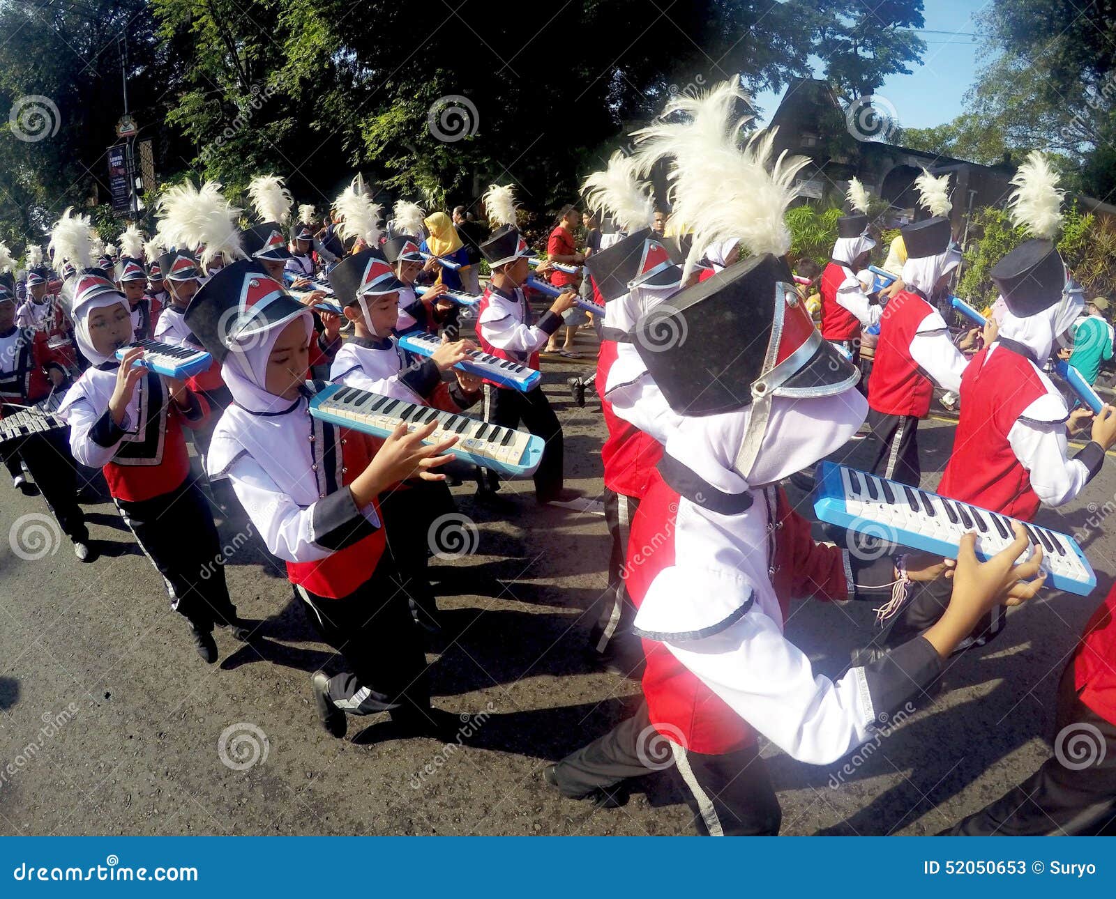 Marching band editorial stock photo. Image of solo, students - 52050653