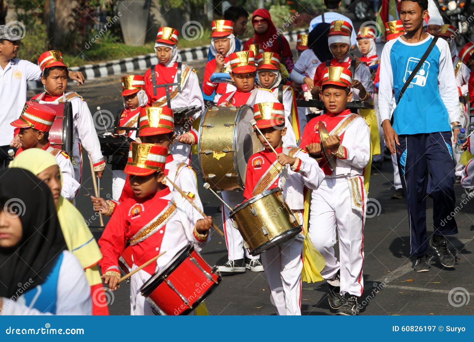 Marching band editorial photography. Image of following - 60826197