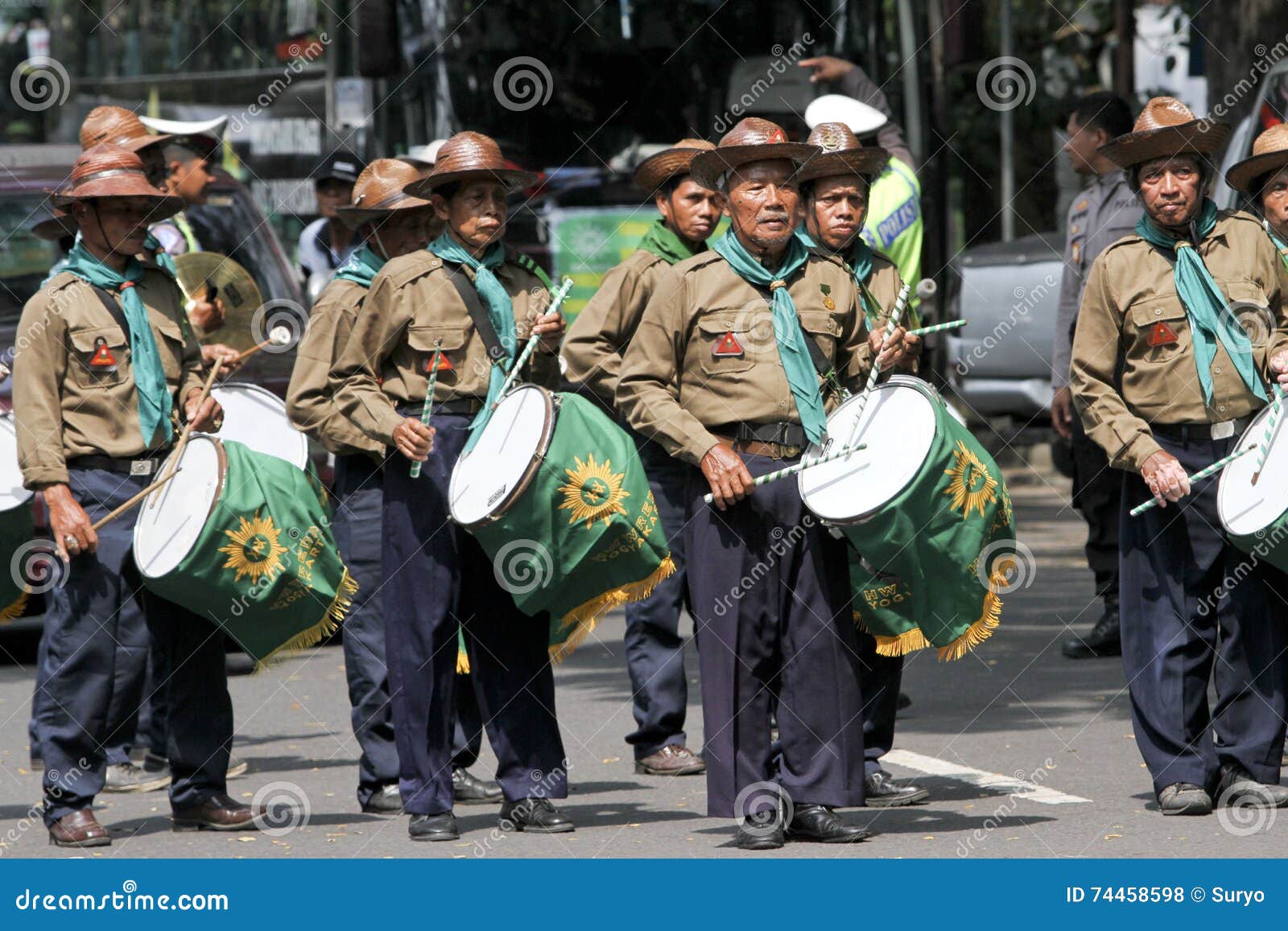 Marching band editorial stock photo. Image of organizations - 74458598