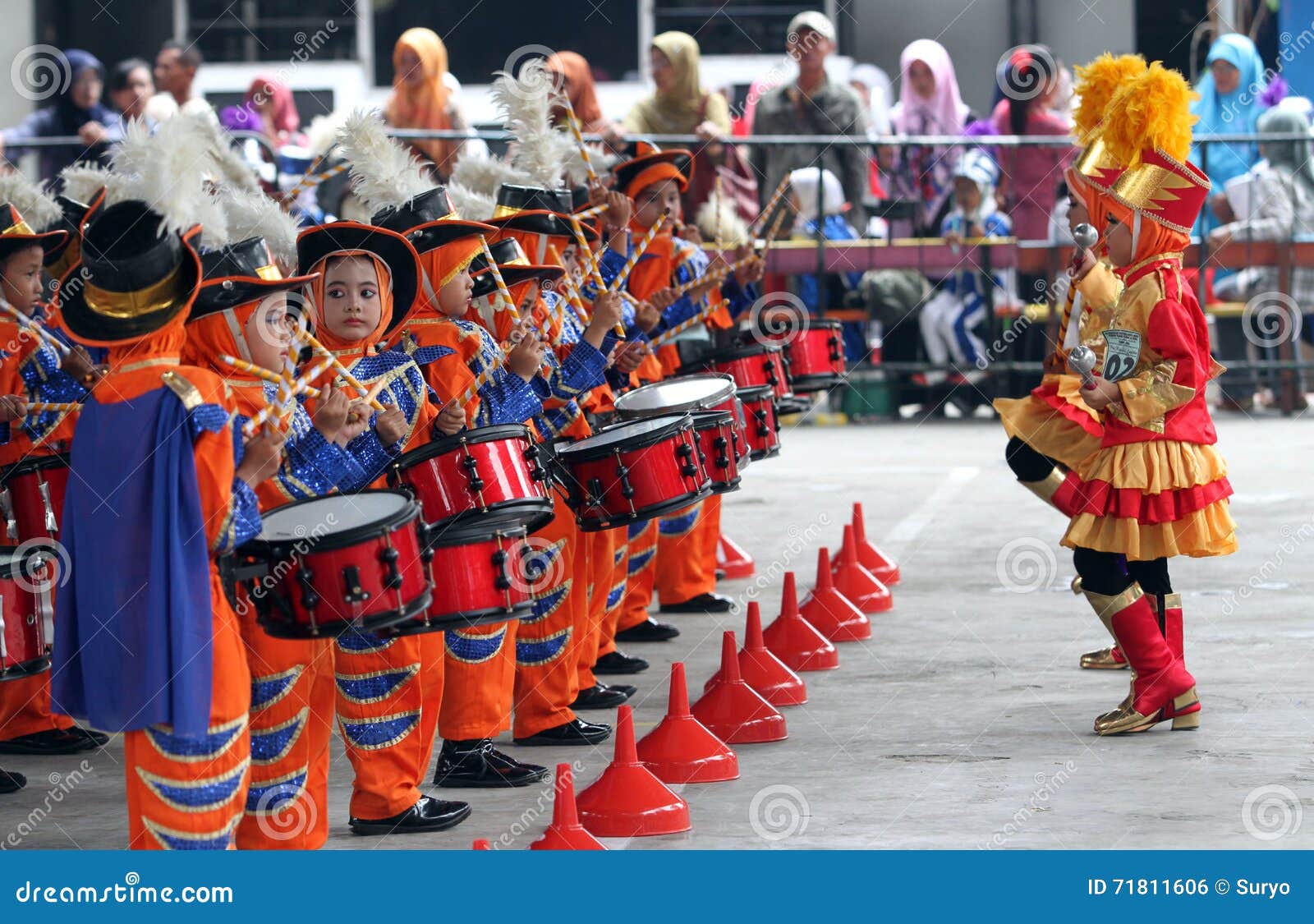 Marching band editorial photo. Image of band, competing - 71811606