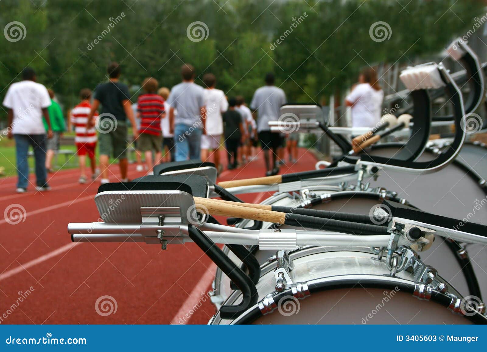 Marching Band Practice stock image. Image of parade, march - 3405603