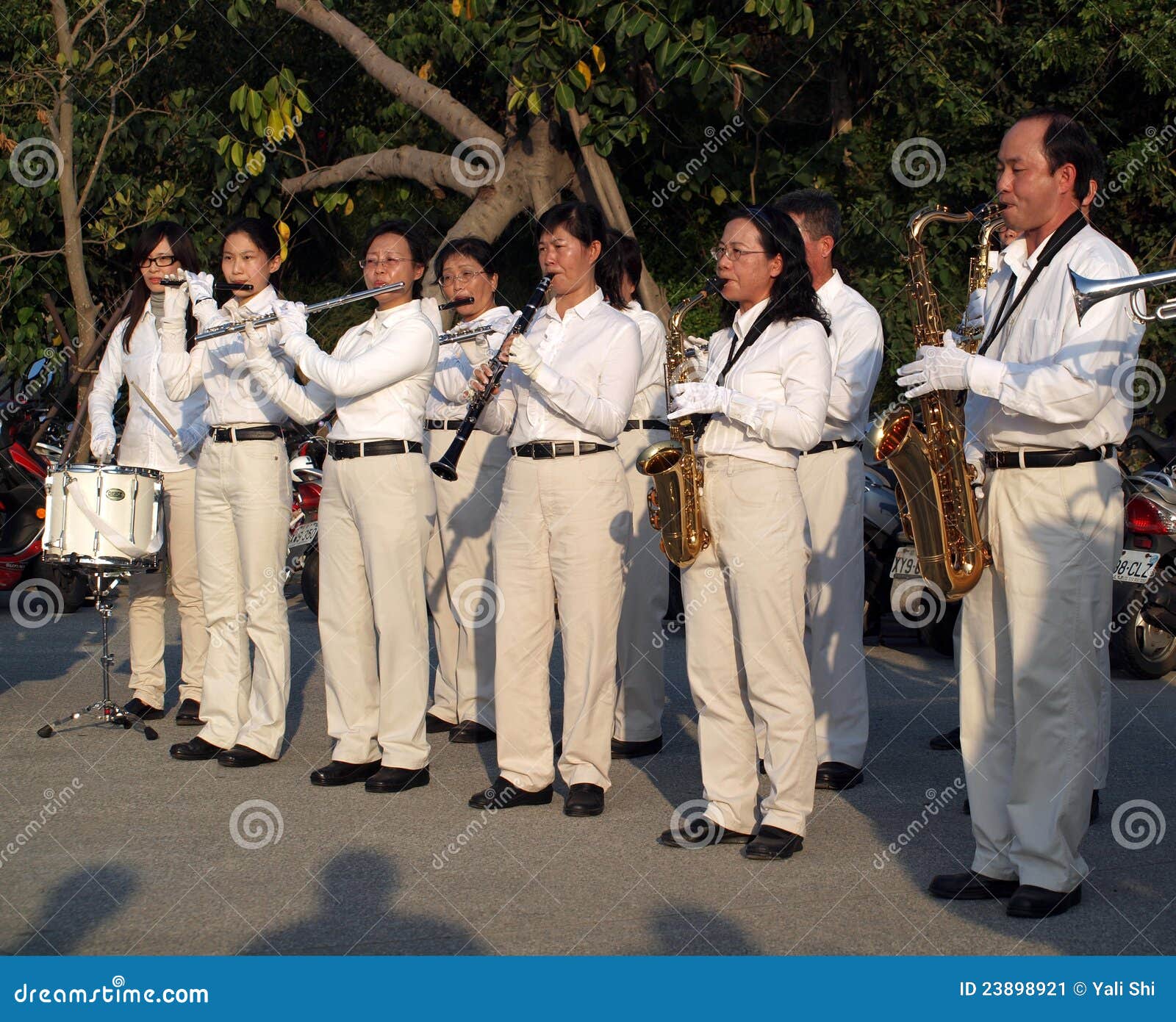 Marching Band in Taiwan Plays Editorial Photo - Image of sunlight ...