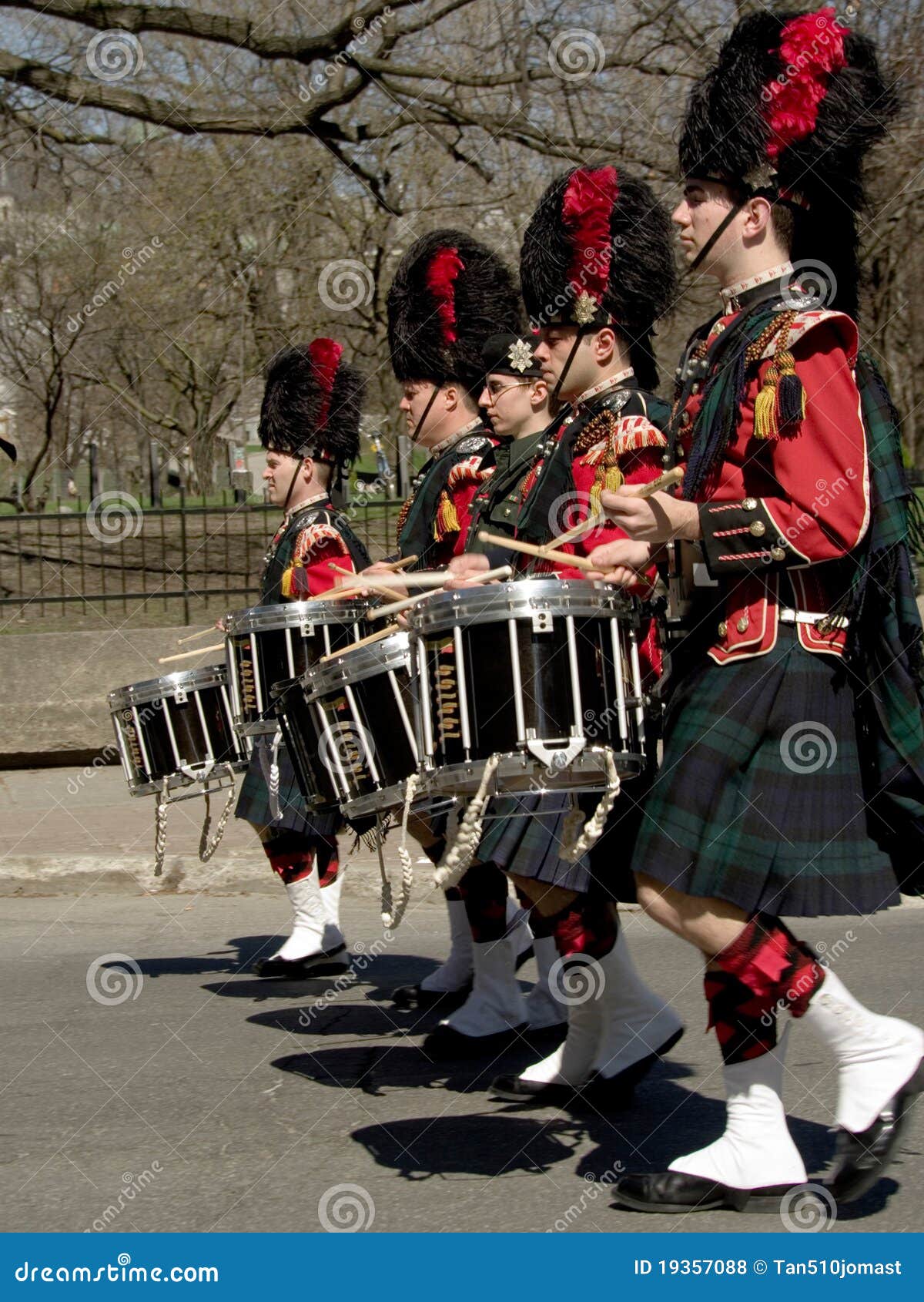 Marching in parade editorial stock photo. Image of trooping - 19357088