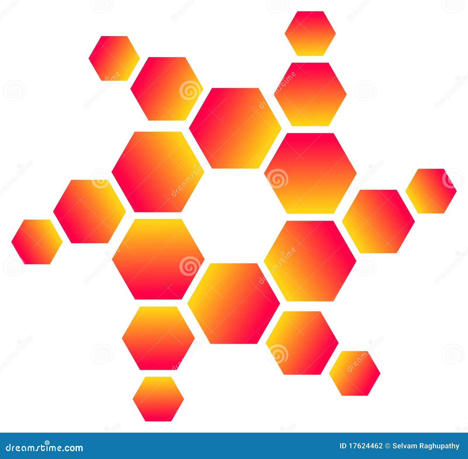 Marchio di esagono illustrazione vettoriale. Illustrazione di risparmio ...