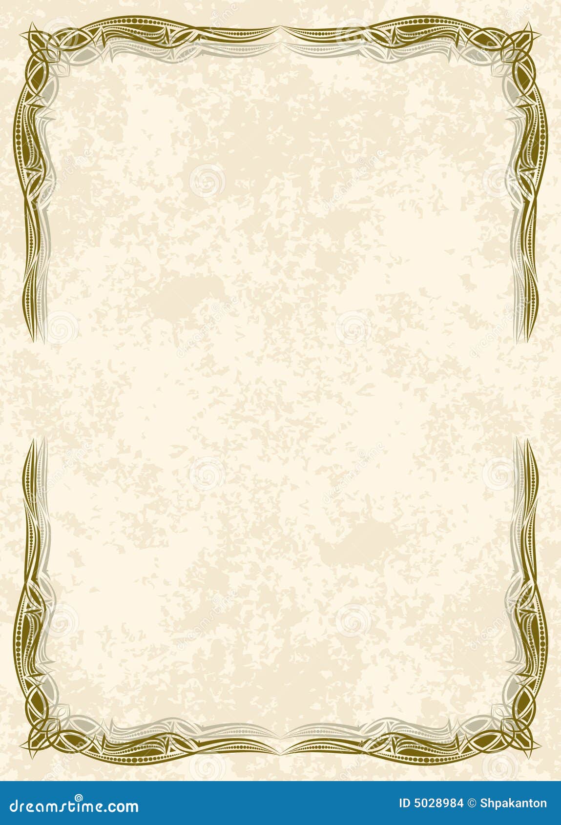 Marco abstracto ilustración del vector. Ilustración de hoja - 5028984