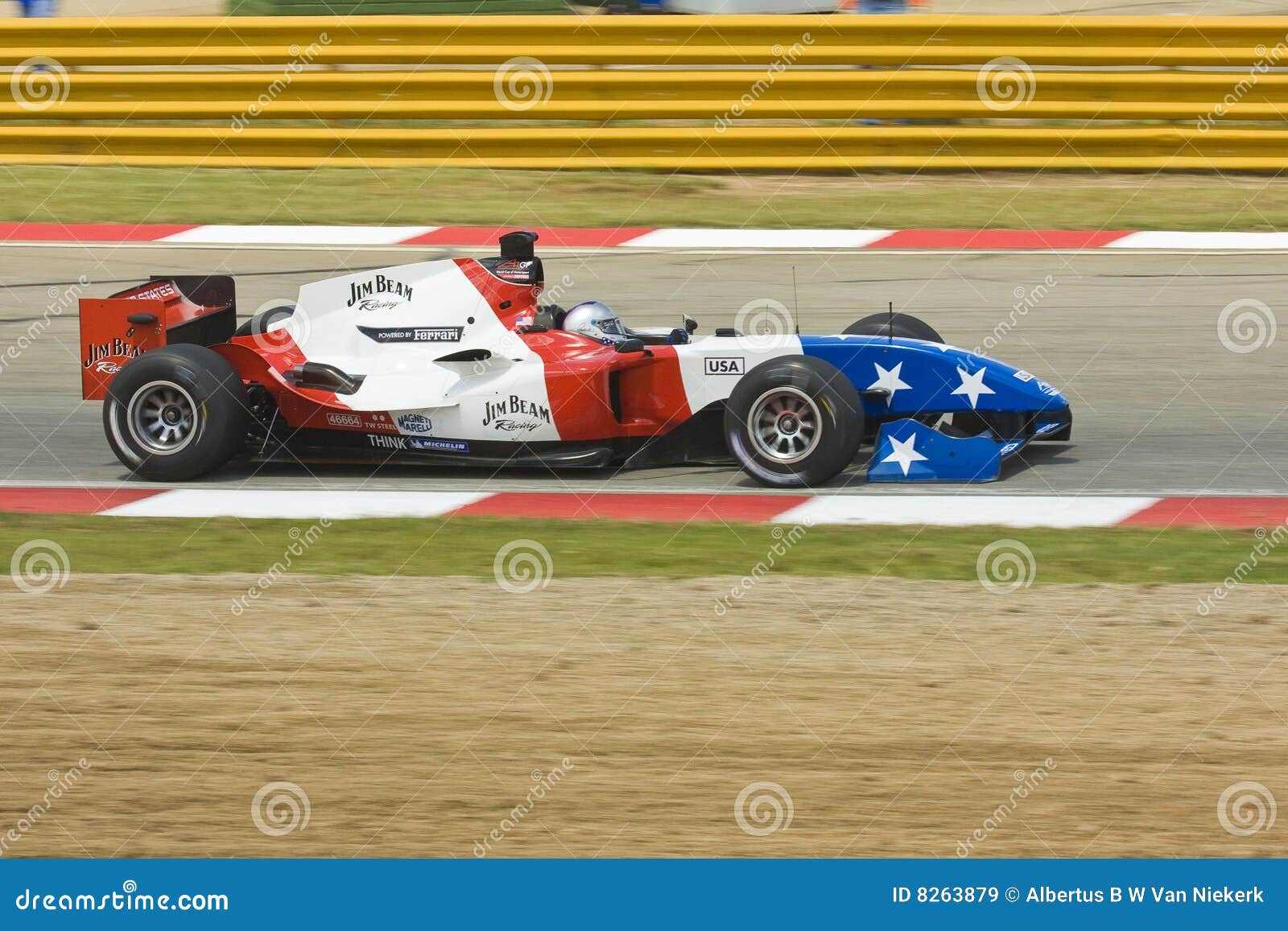 Marco Andretti Team Usa His Ferrari Stock Photos - Free & Royalty-Free ...