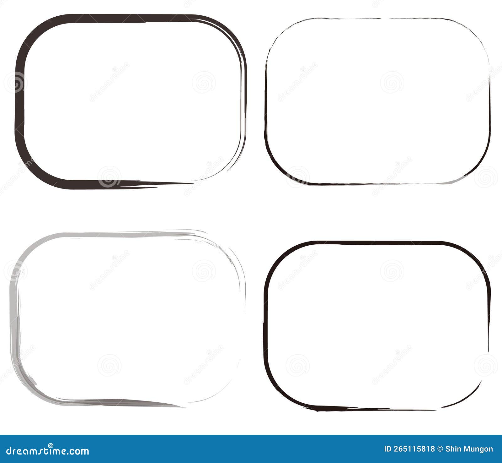 Marco De Imagen Con Formas Y Marcos Stock de ilustración - Ilustración ...