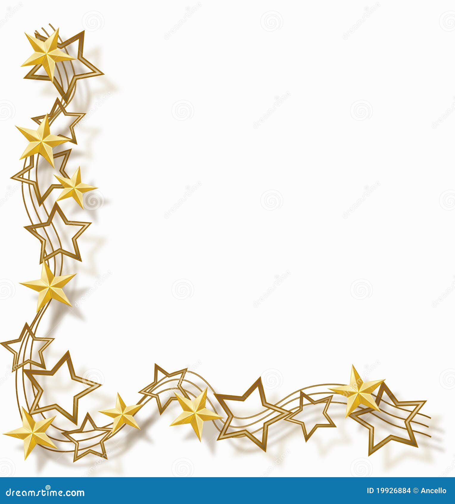 Marco de la estrella ilustración del vector. Ilustración de navidad ...