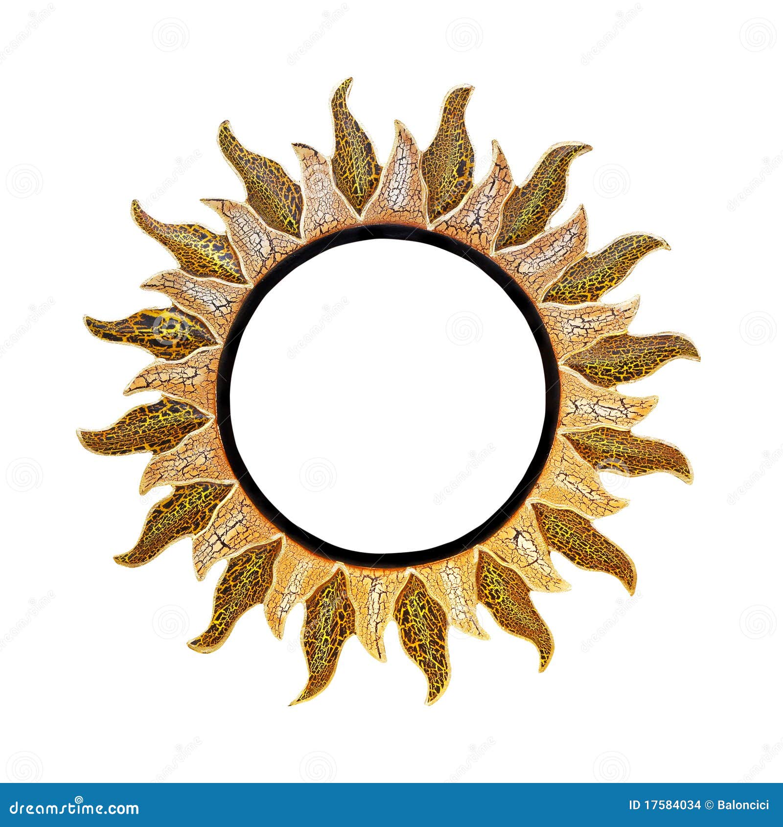 Marco de la sol foto de archivo. Imagen de vigas, animal - 17584034