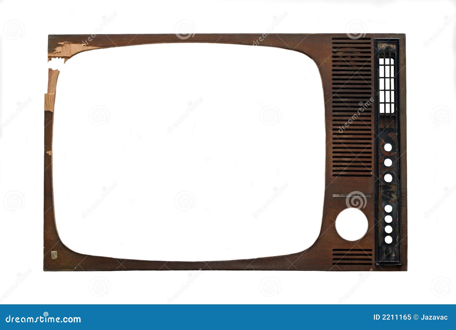 Marco de la TV imagen de archivo. Imagen de espejo, cuadro - 2211165