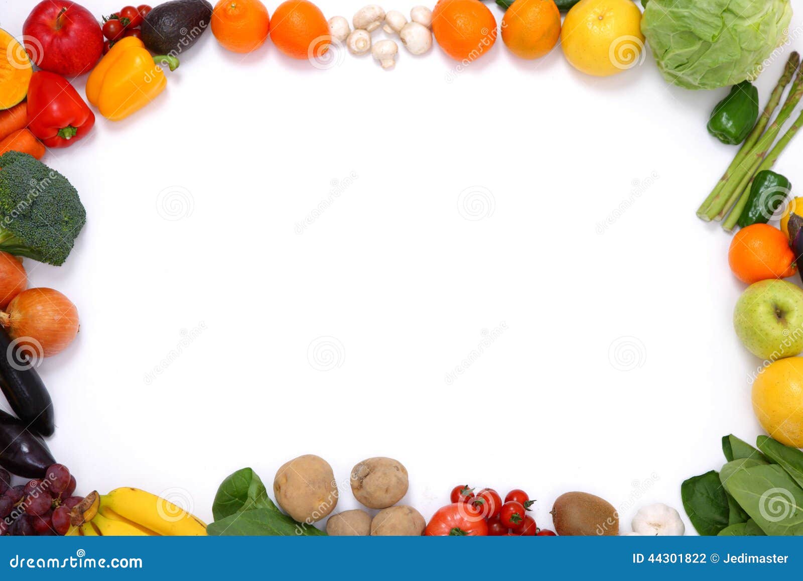 Marco De Las Frutas Y Verduras Foto de archivo - Imagen de marco ...