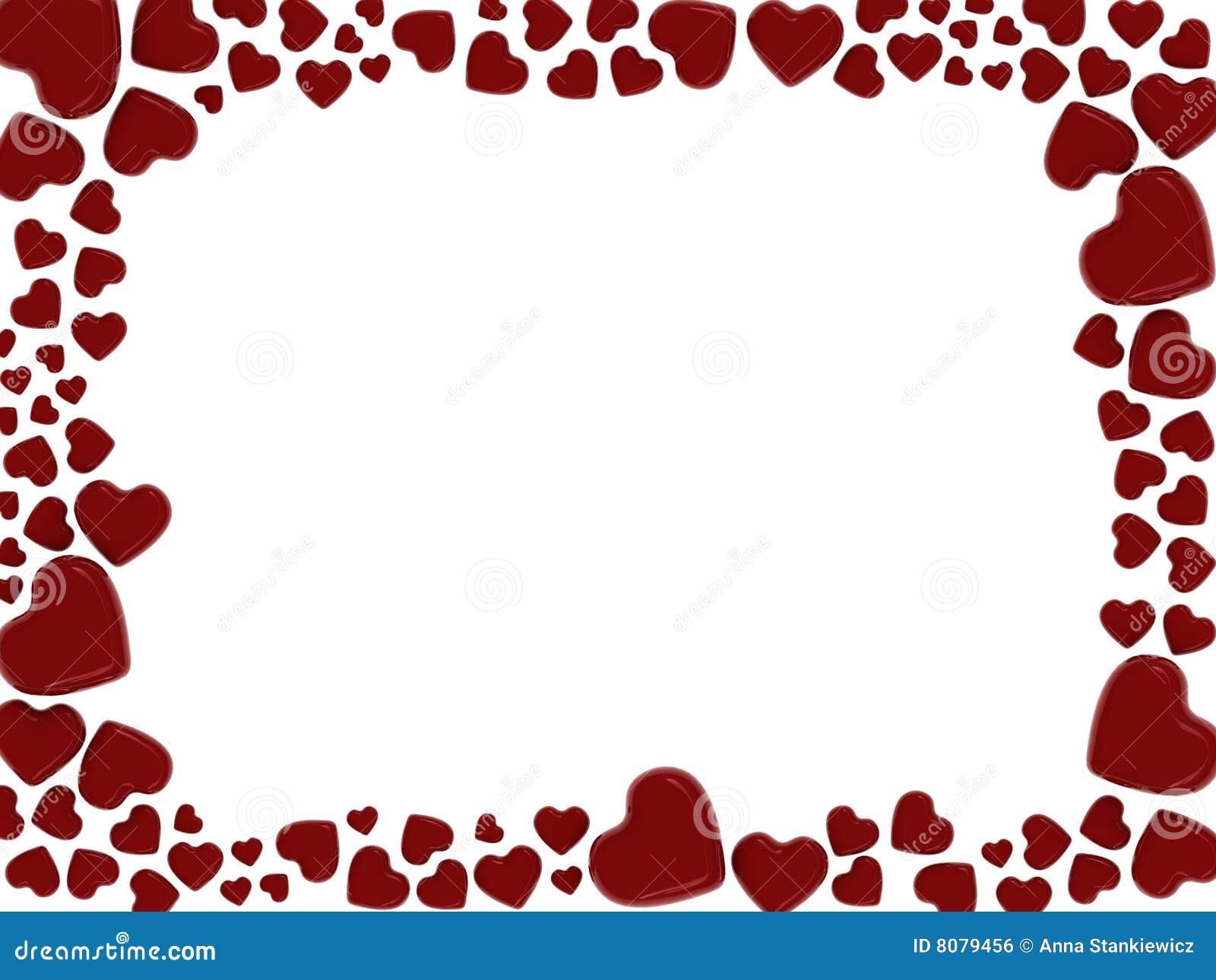 Marco de los corazones stock de ilustración. Ilustración de marcos ...