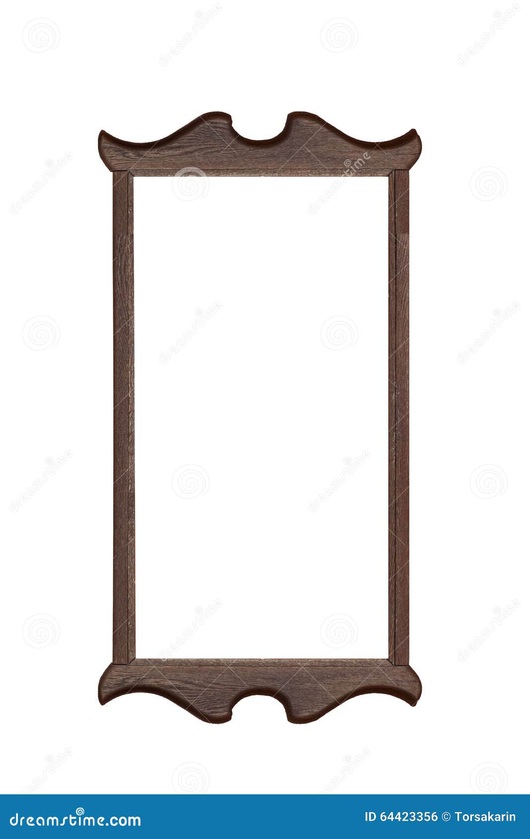 Marco De Madera Del Letrero Aislado Foto de archivo - Imagen de textura ...
