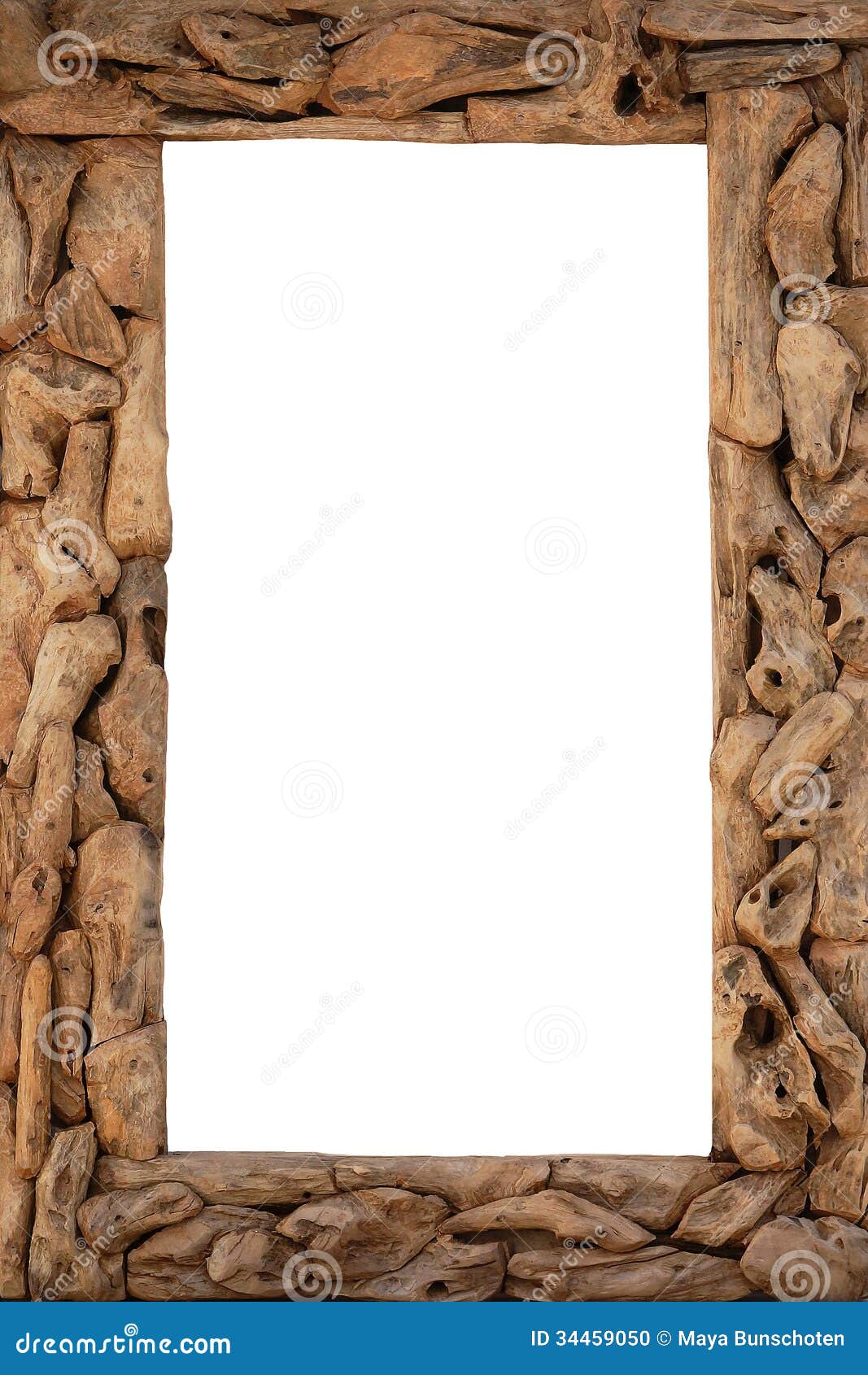 Marco de madera rústico foto de archivo. Imagen de enmarcado - 34459050
