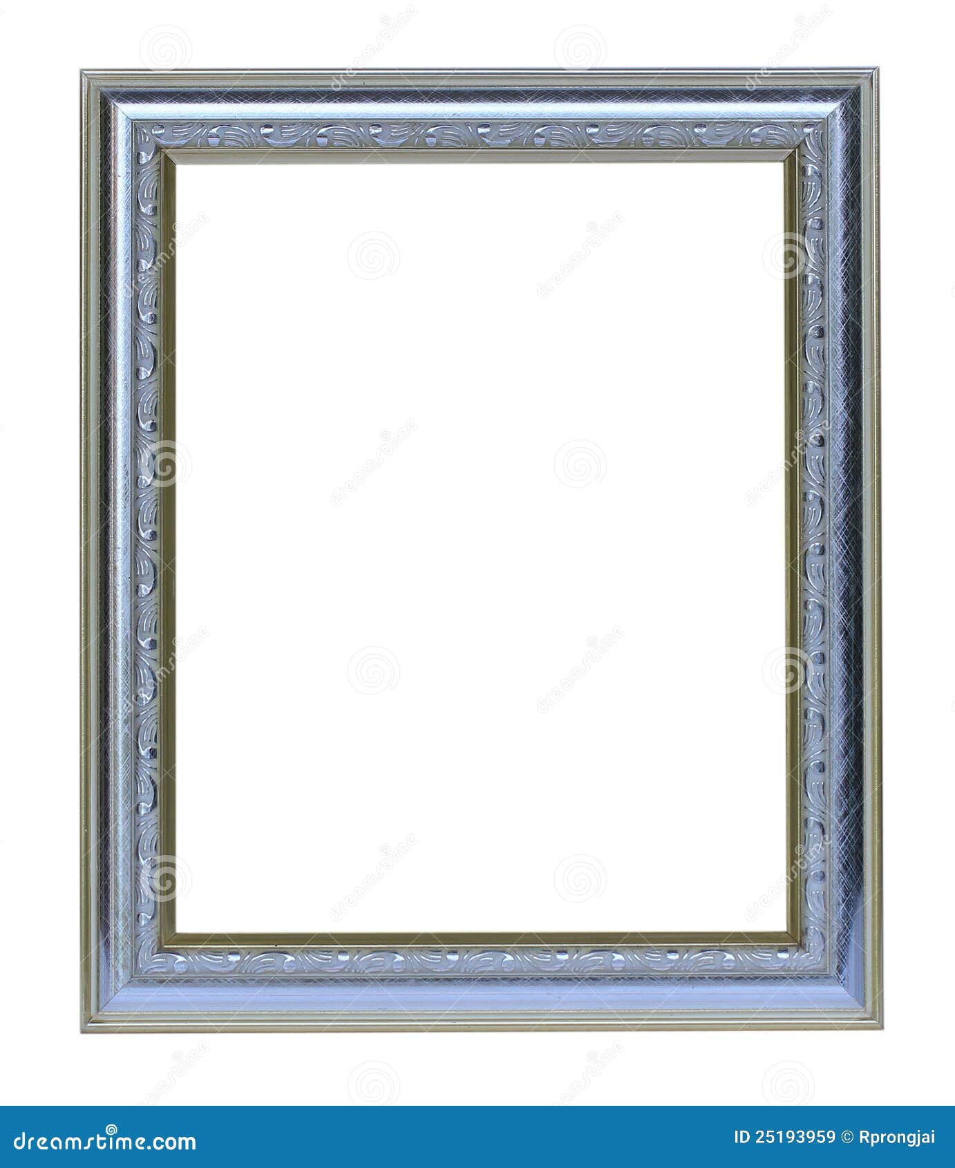 Marco de plata imagen de archivo. Imagen de intrincado - 25193959