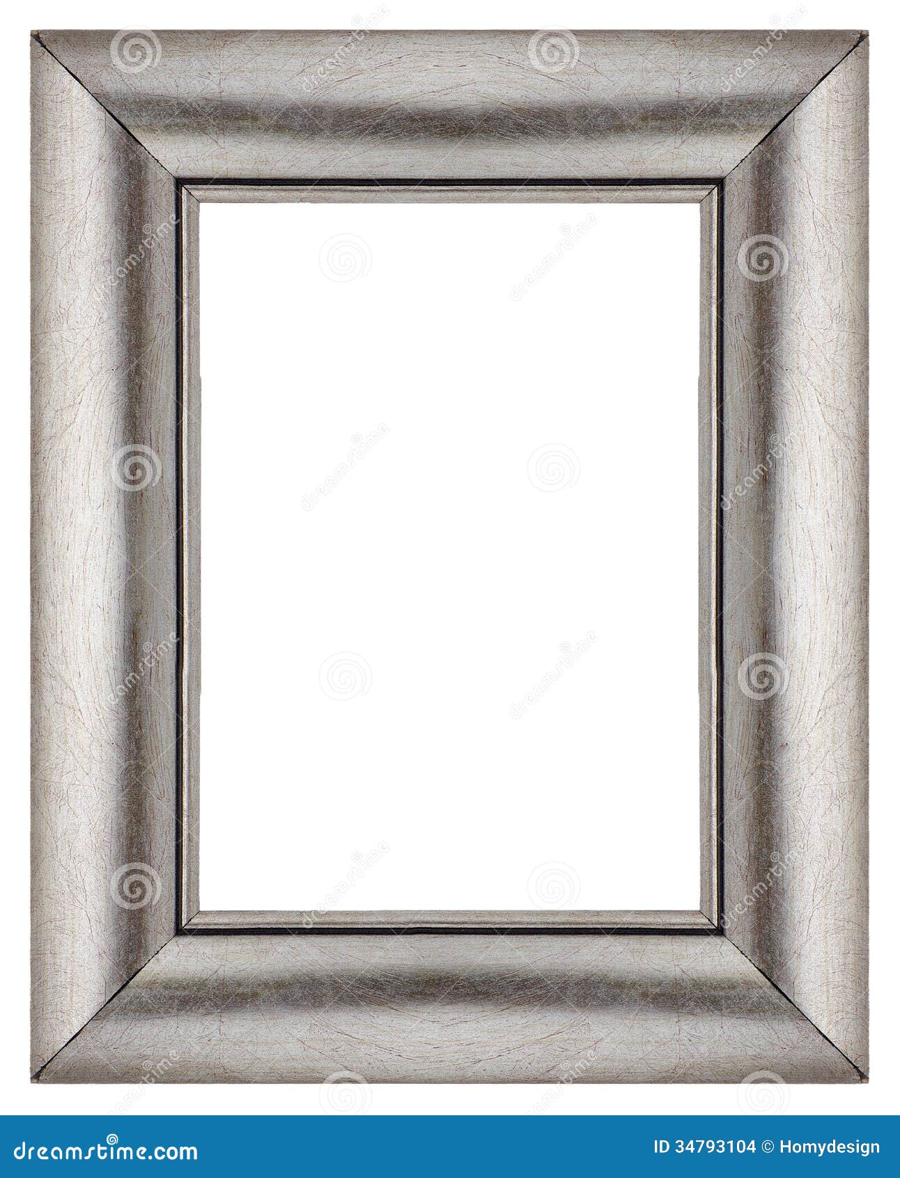 Marco de plata elegante foto de archivo. Imagen de montaje - 34793104