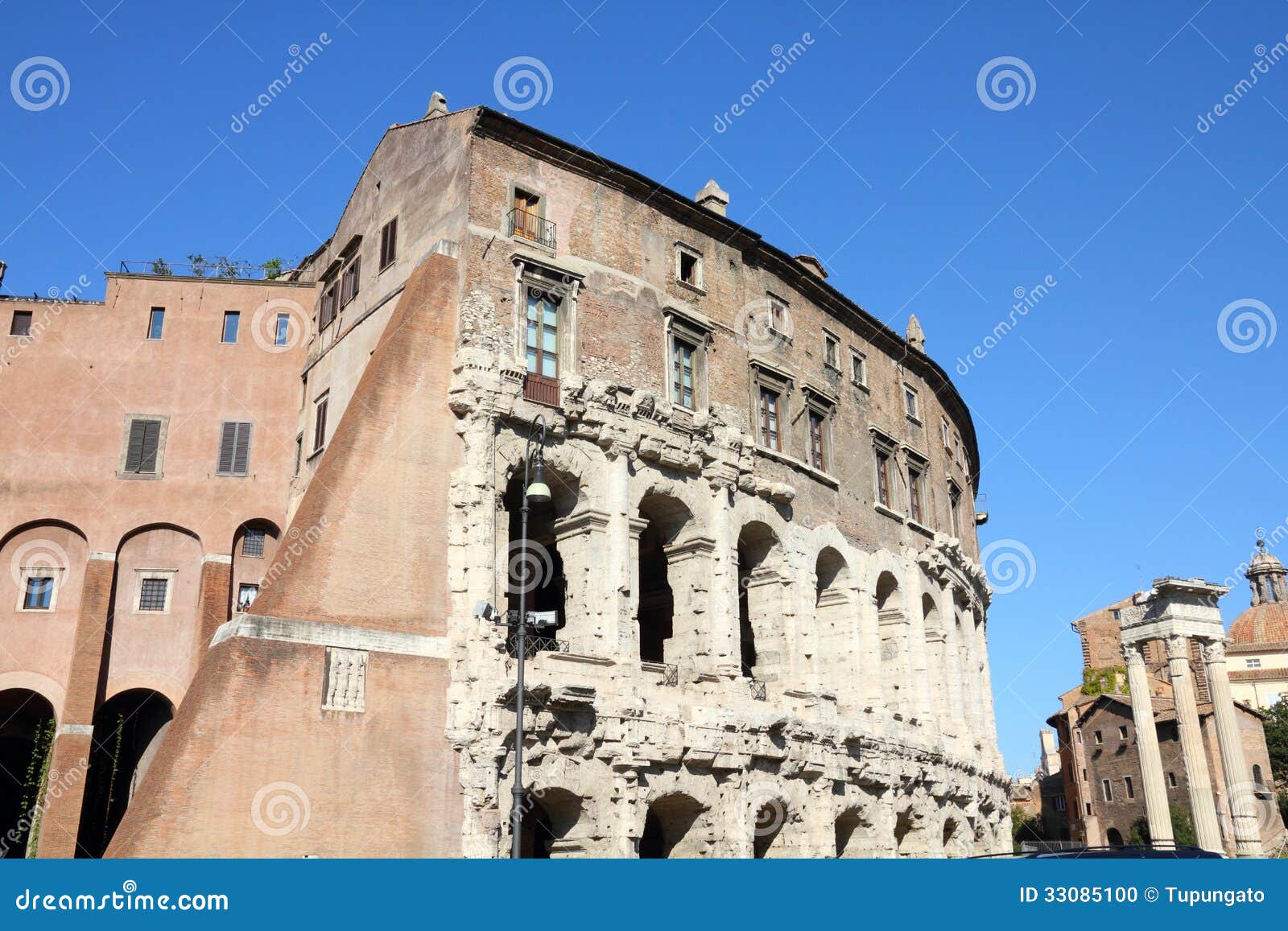 Marco de Roma foto de stock. Imagem de antigo, estrutura - 33085100