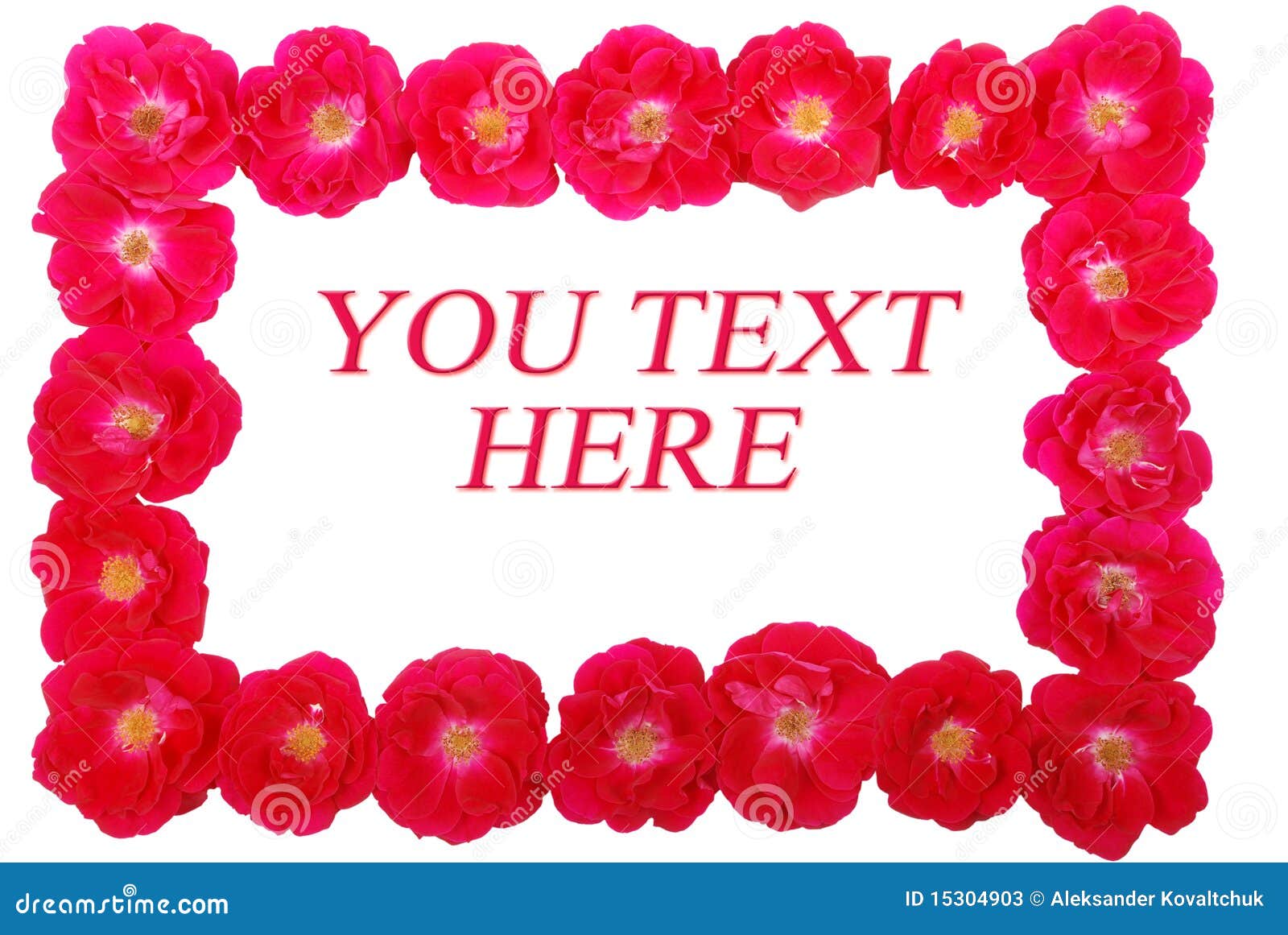 Marco de Rose imagen de archivo. Imagen de fondos, valentina - 15304903