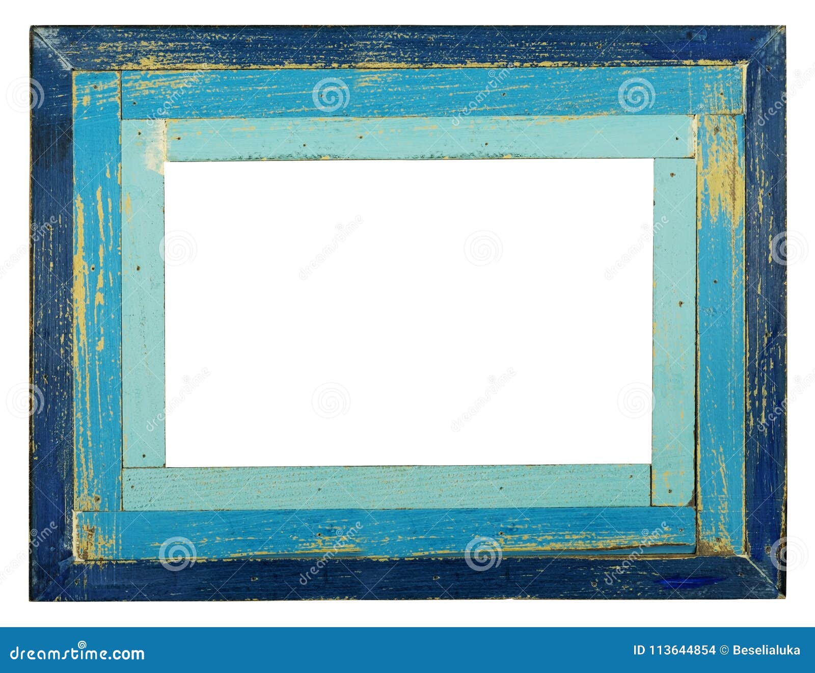 Marco del azul del vintage foto de archivo. Imagen de enmarcado - 113644854