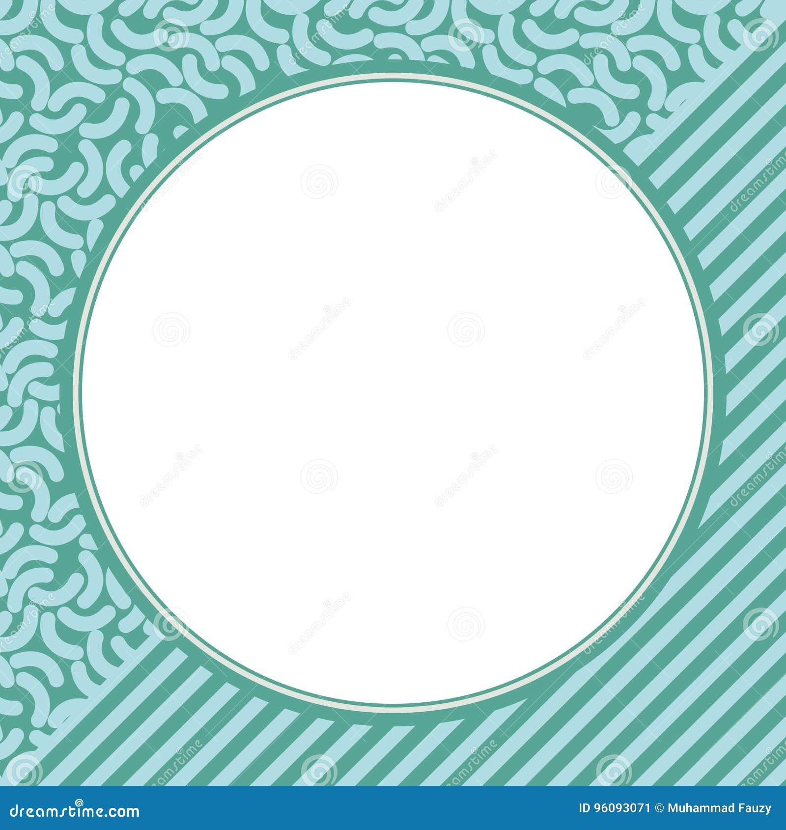 Marco del círculo ilustración del vector. Ilustración de contexto ...