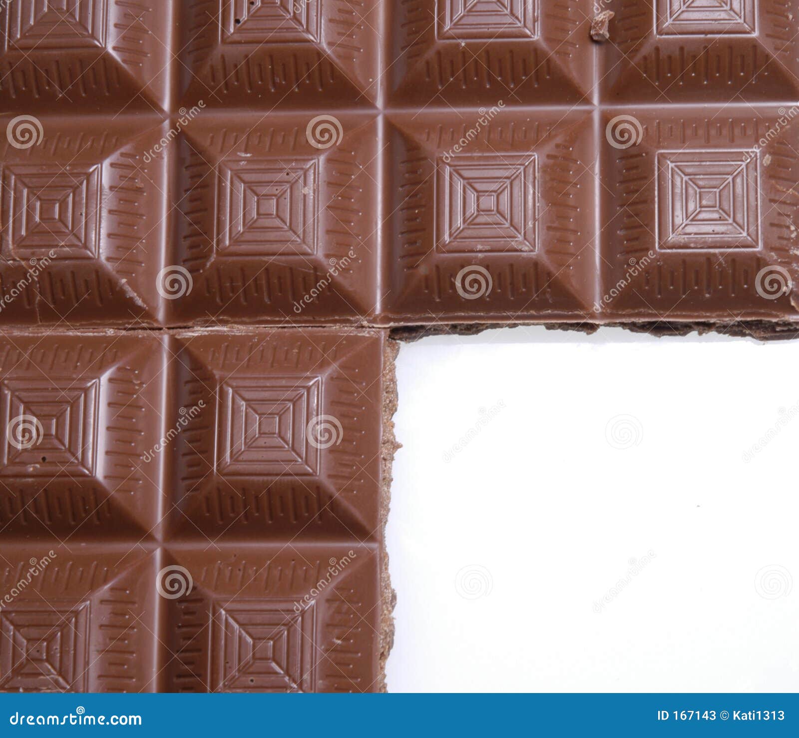 Marco del chocolate imagen de archivo. Imagen de dulce - 167143