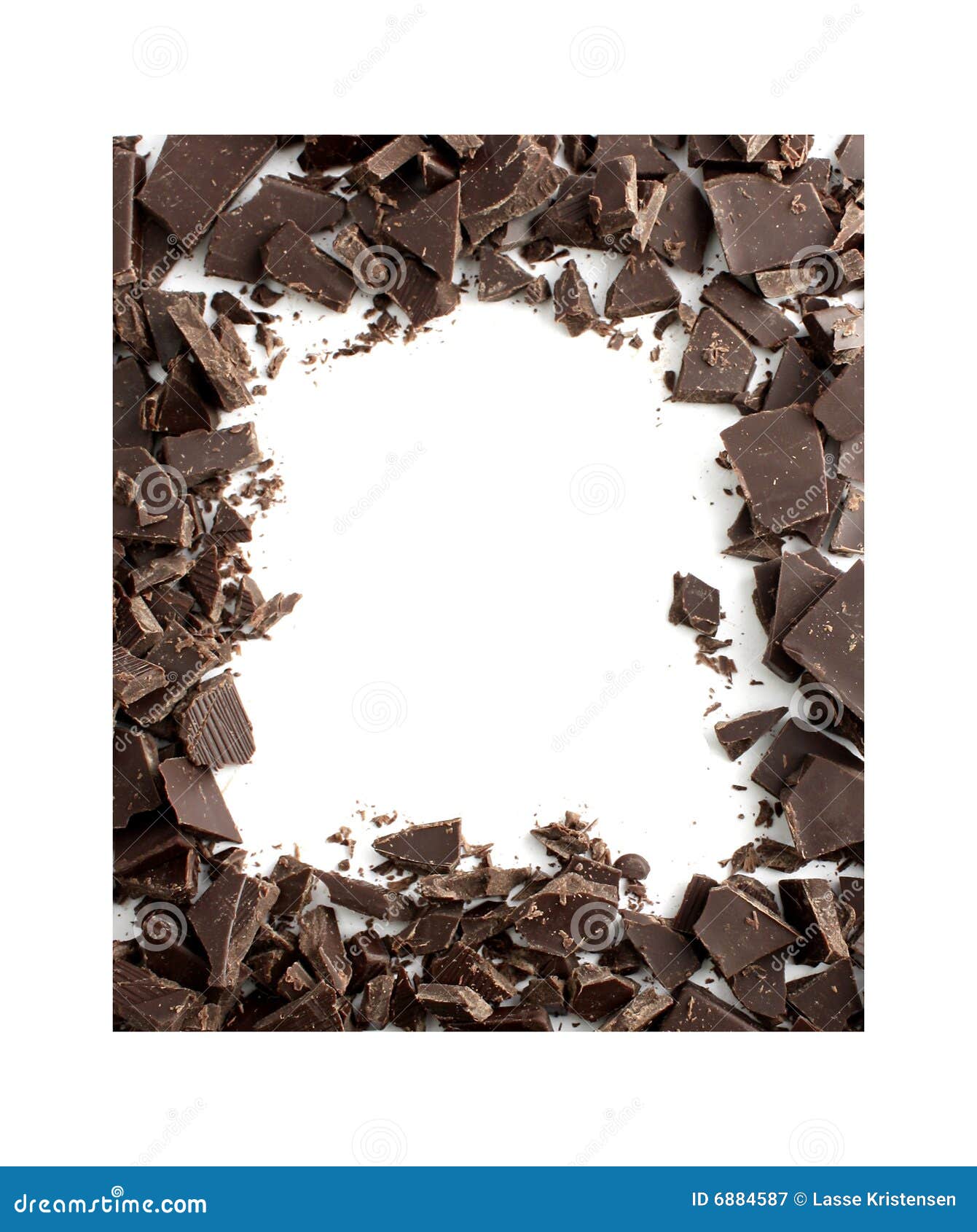 Marco del chocolate imagen de archivo. Imagen de nutritivo - 6884587
