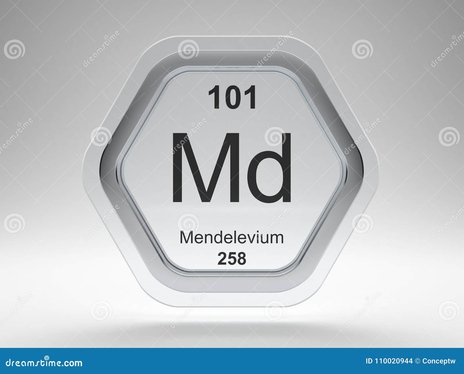 Marco Del Hexágono Del Símbolo Del Mendelevio Stock de ilustración - Ilustración de icono ...