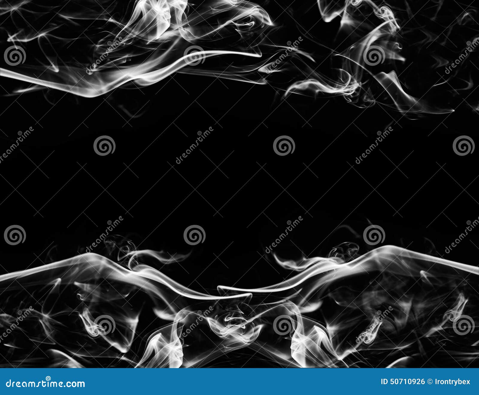 Marco del humo foto de archivo. Imagen de enrollamiento - 50710926