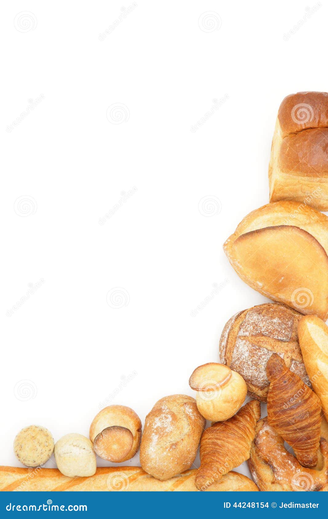 Marco del pan foto de archivo. Imagen de aislado, fresco - 44248154