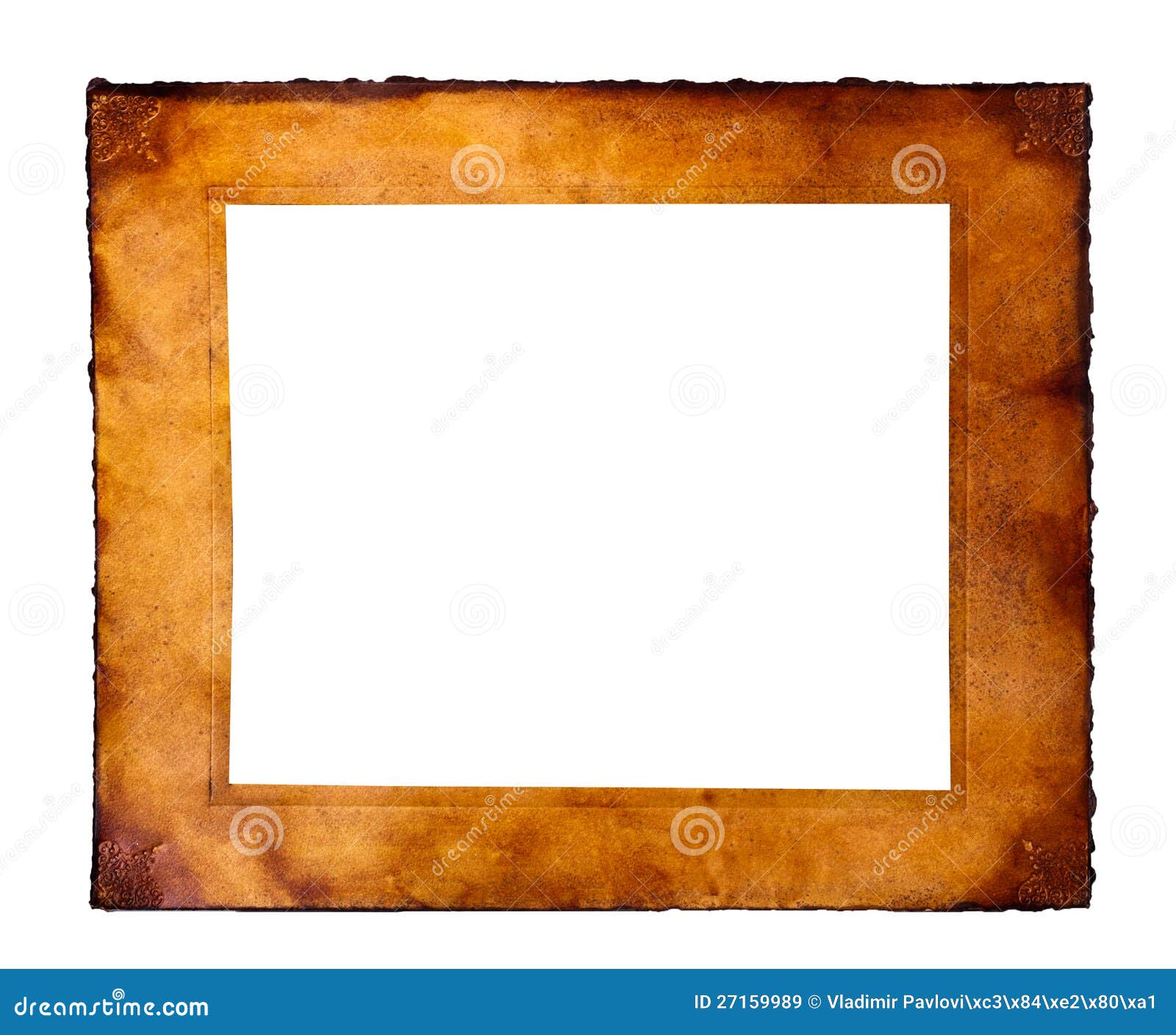 Marco del pergamino imagen de archivo. Imagen de corte - 27159989
