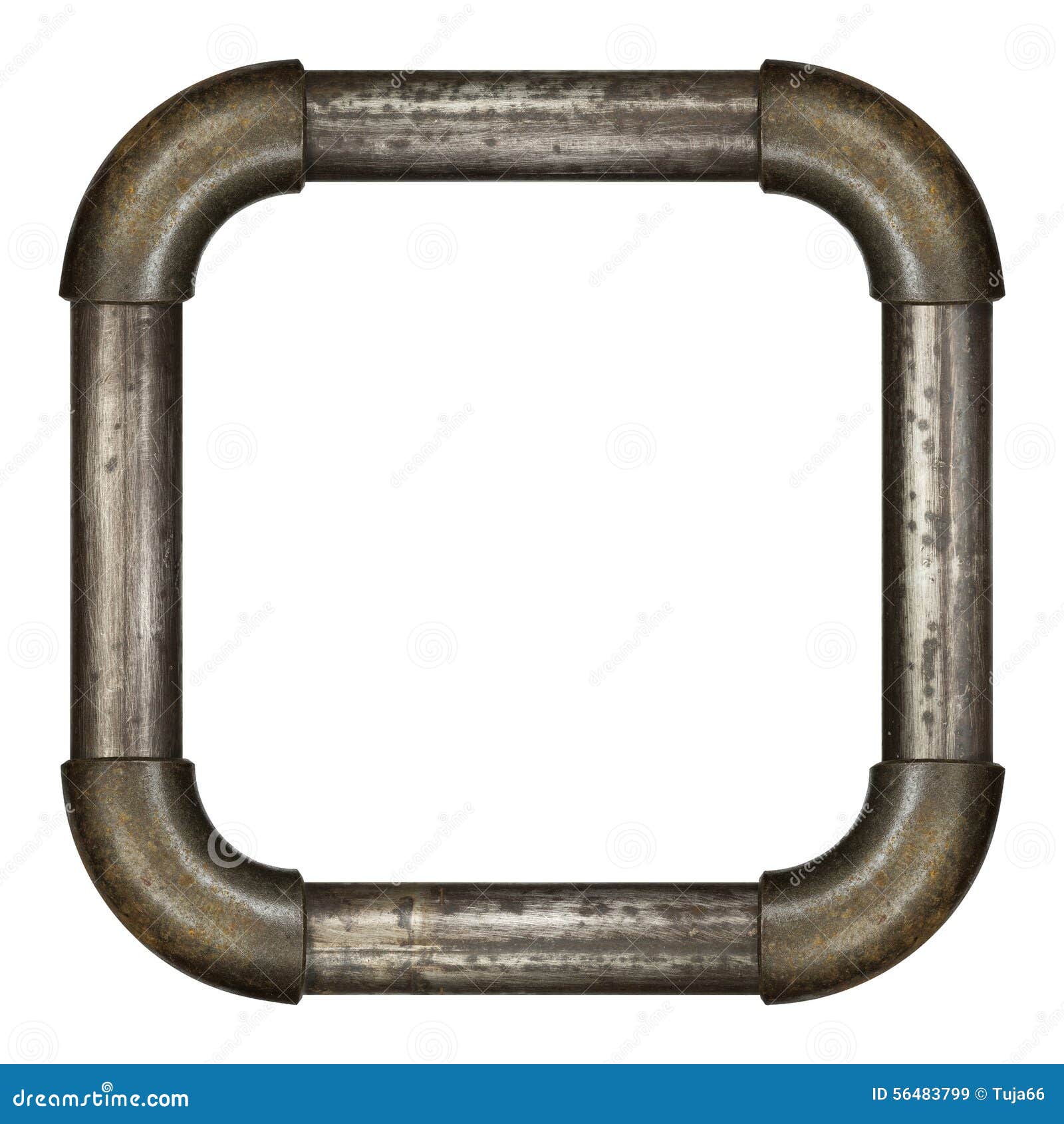 Marco del tubo imagen de archivo. Imagen de primer, blanco - 56483799
