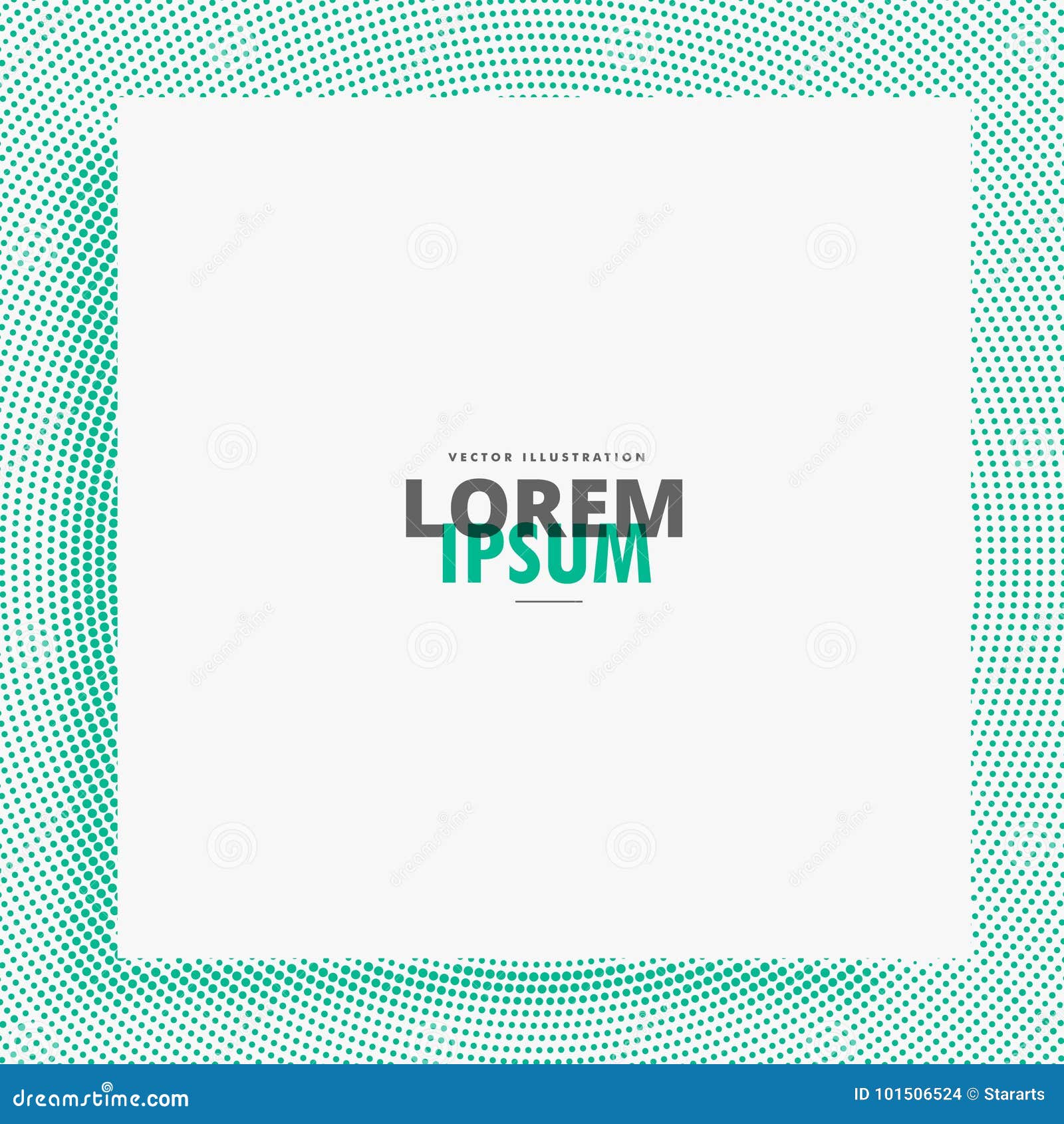 Marco En Blanco Con El Espacio Para Su Texto Ilustración del Vector ...