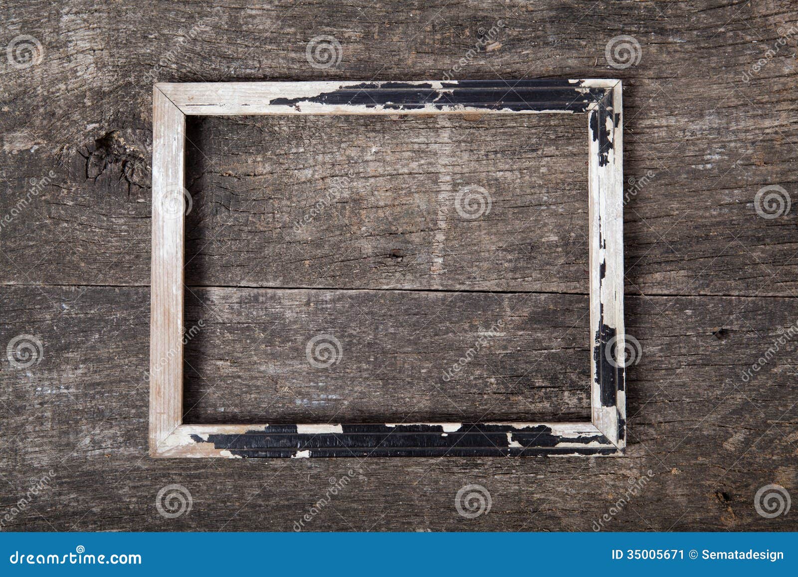 Marco En Blanco Del Vintage Imagen de archivo - Imagen de cadena ...