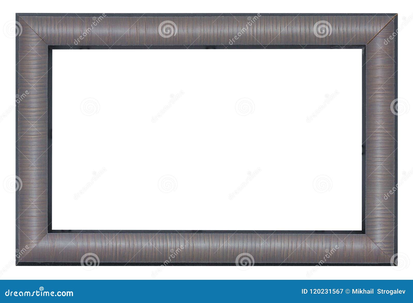 Marco Gris Aislado En Blanco Imagen de archivo - Imagen de arte, blanco ...